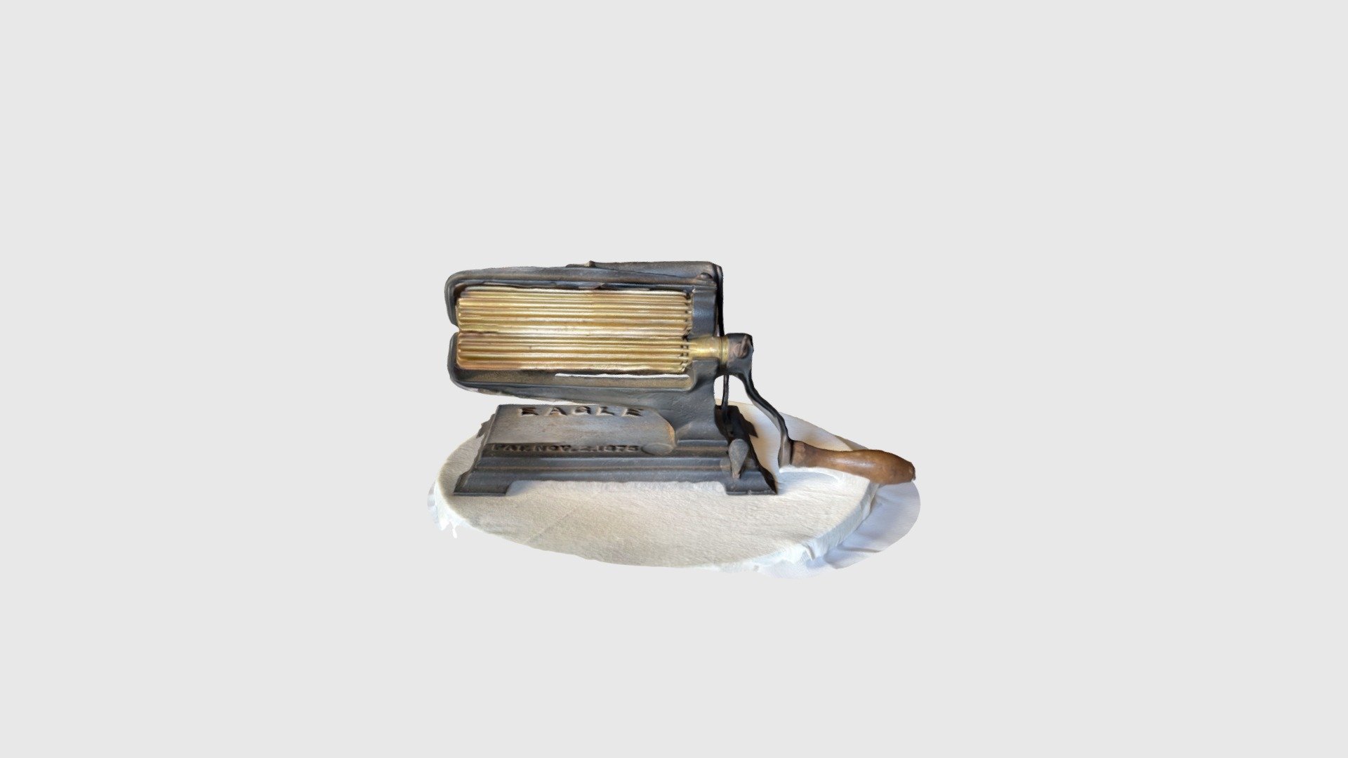 Gallagher House clothes wringer - Download Free 3D model by The Center ...