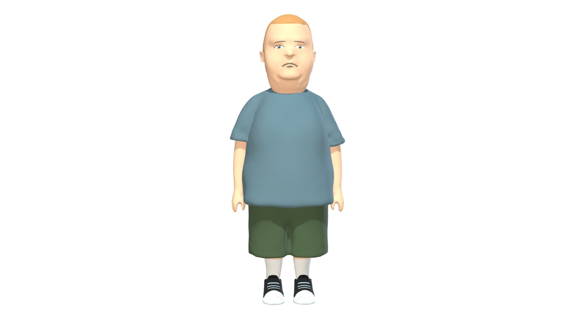 Bobby Hill MODEL - GET THIS MODEL ↓ - 3D model by yugengen [b122a12 ...