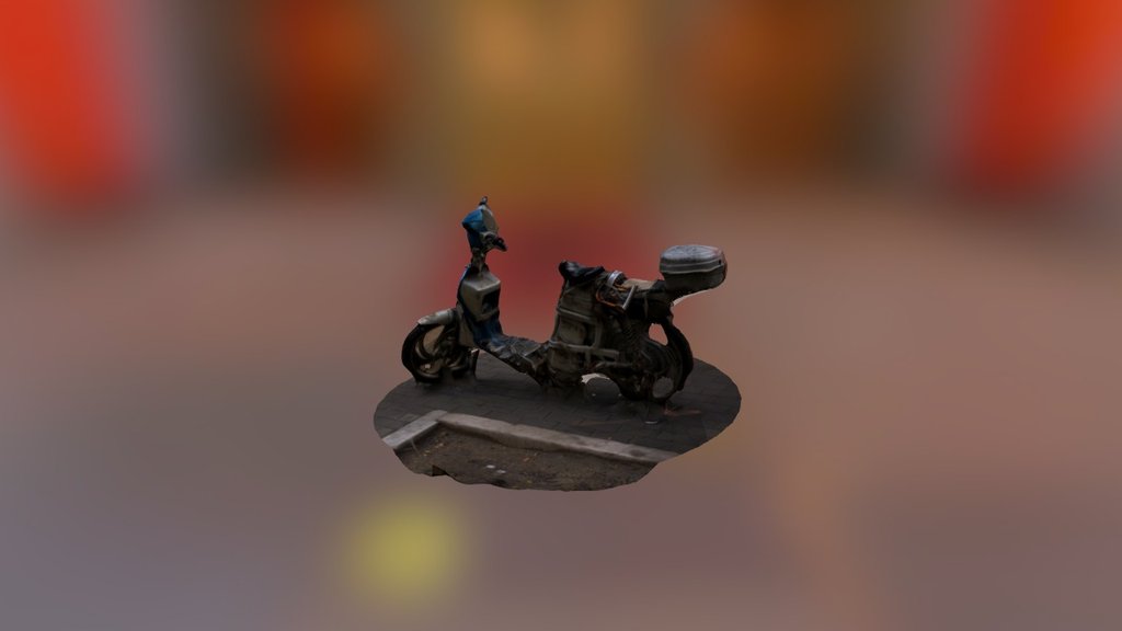 moped 2 - 3D model by PUISSANT (@pxpvisual) [b124cc2] - Sketchfab