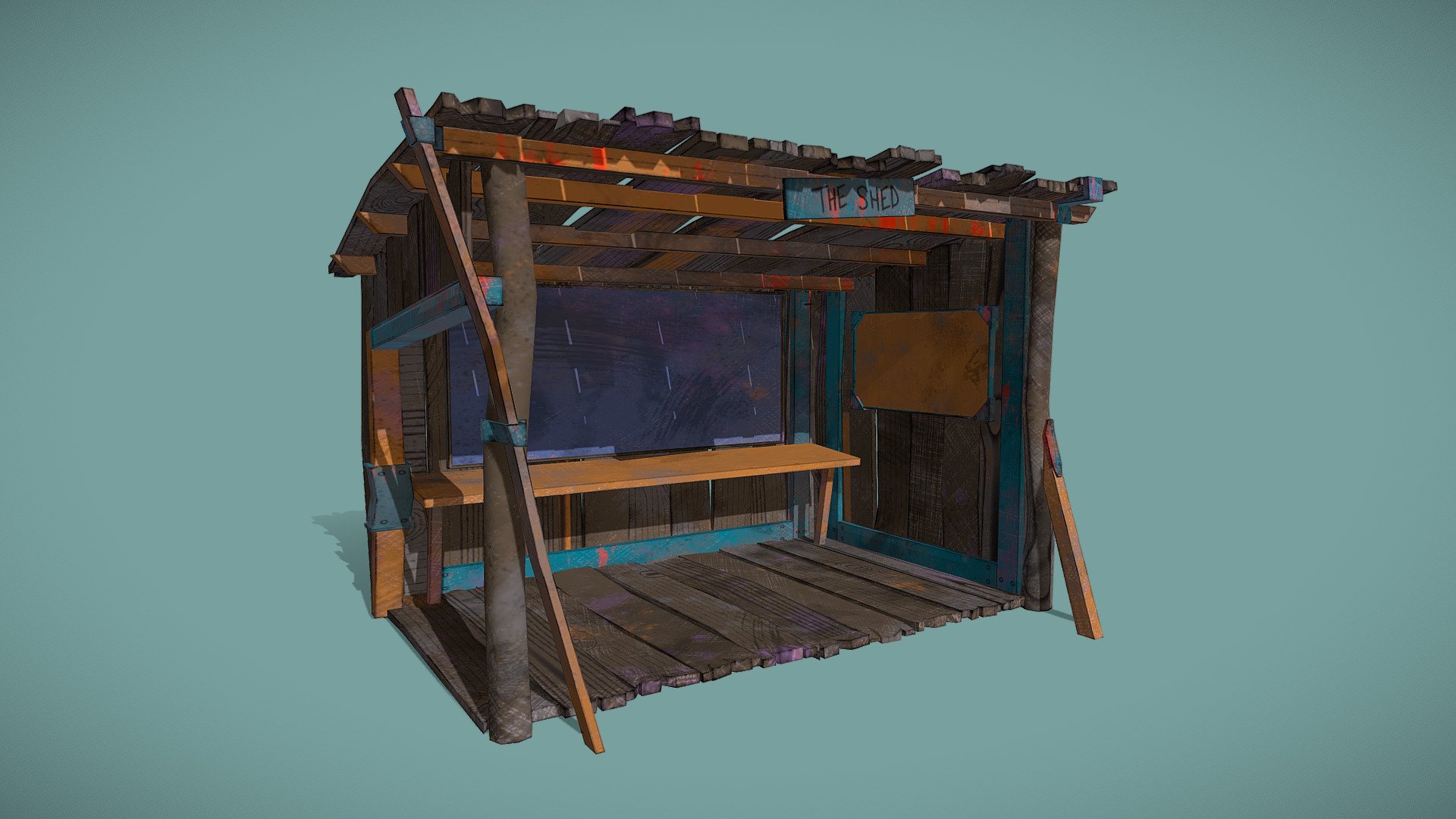 Cave Digger 2: Dig Harder - Toolshed model - 3D model by tiina.pyorala ...