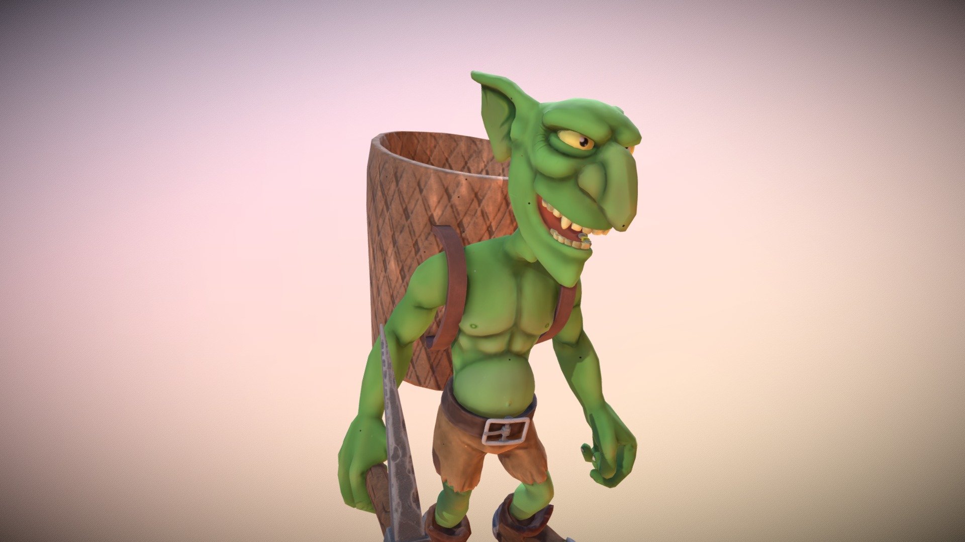 Goblin Worker - Buy Royalty Free 3D model by Arkaitz [b126bf8 ...