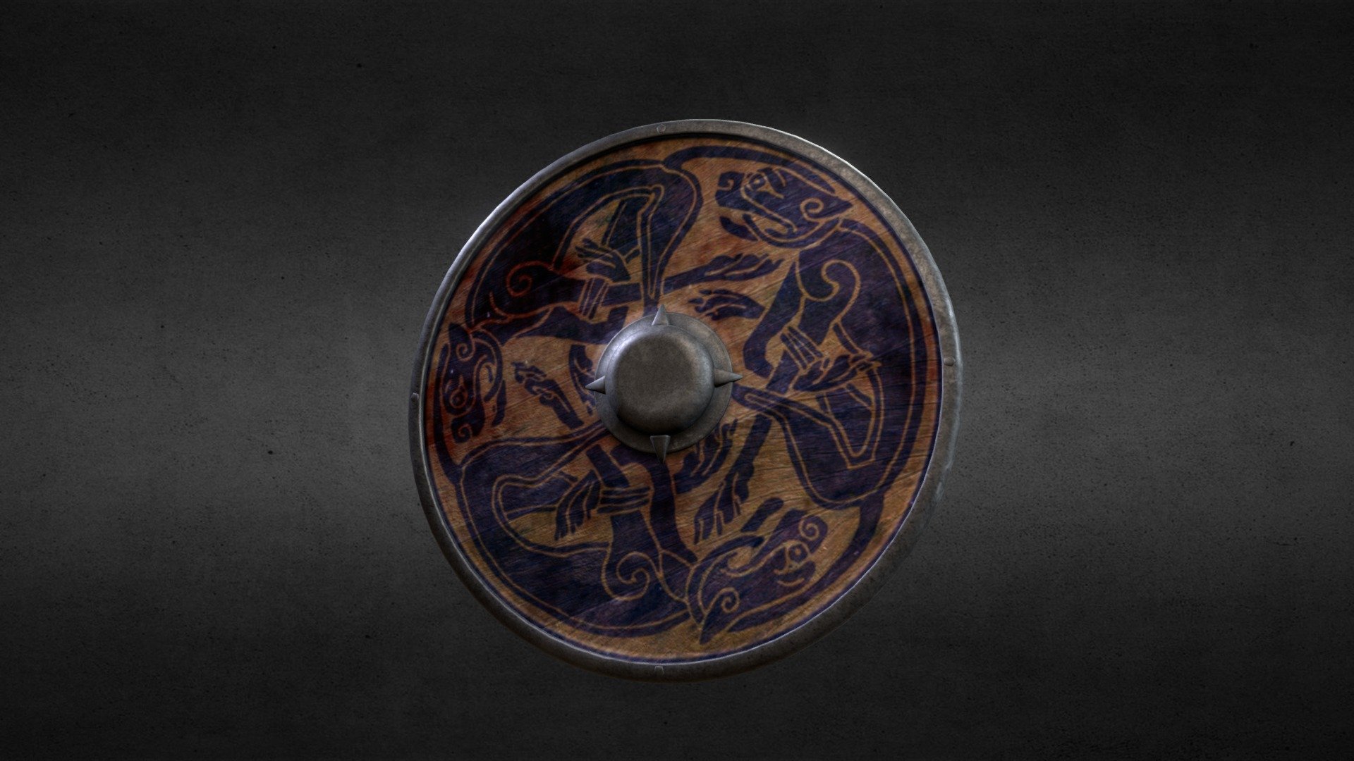 Medieval Shield - Breton Edition. - Buy Royalty Free 3D model by Samuel ...