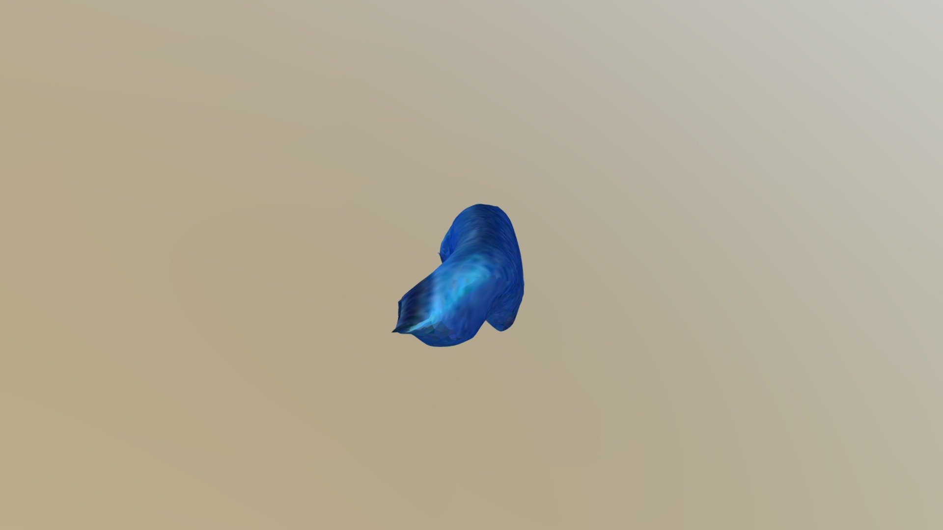 Blue shell - 3D model by SciArt UCLA (@dolsterr) [b12a96b] - Sketchfab
