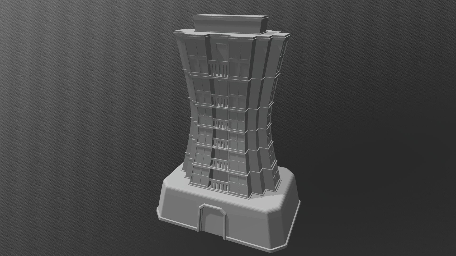 Fantasy Building - 3D model by DanielSully [b12ab60] - Sketchfab