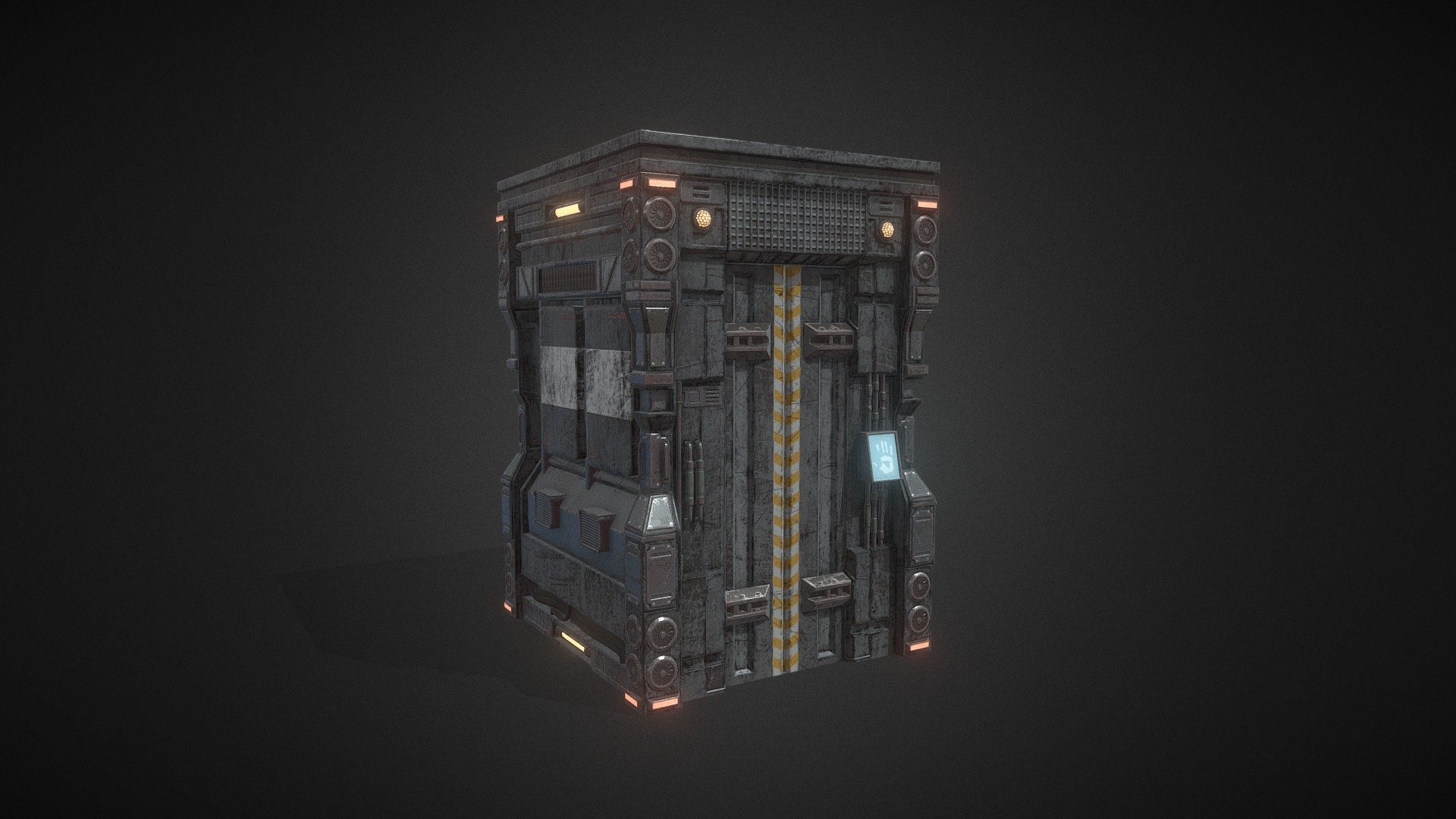 Futuristic Lift - 3D model by Eric Valls (@ericvalls) [b12ac6c] - Sketchfab
