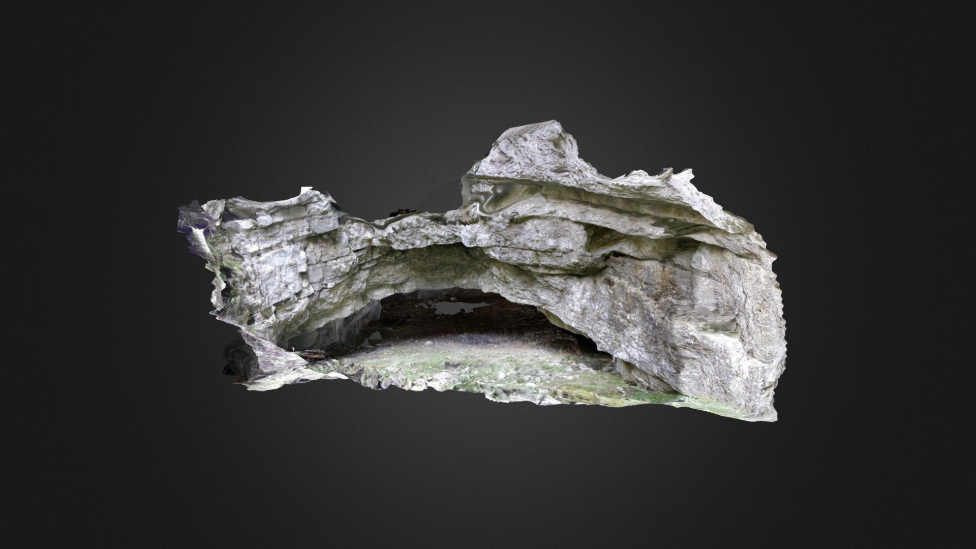Skednena jama - severni vhod - 3D model by Marko Vrabec (@okram ...