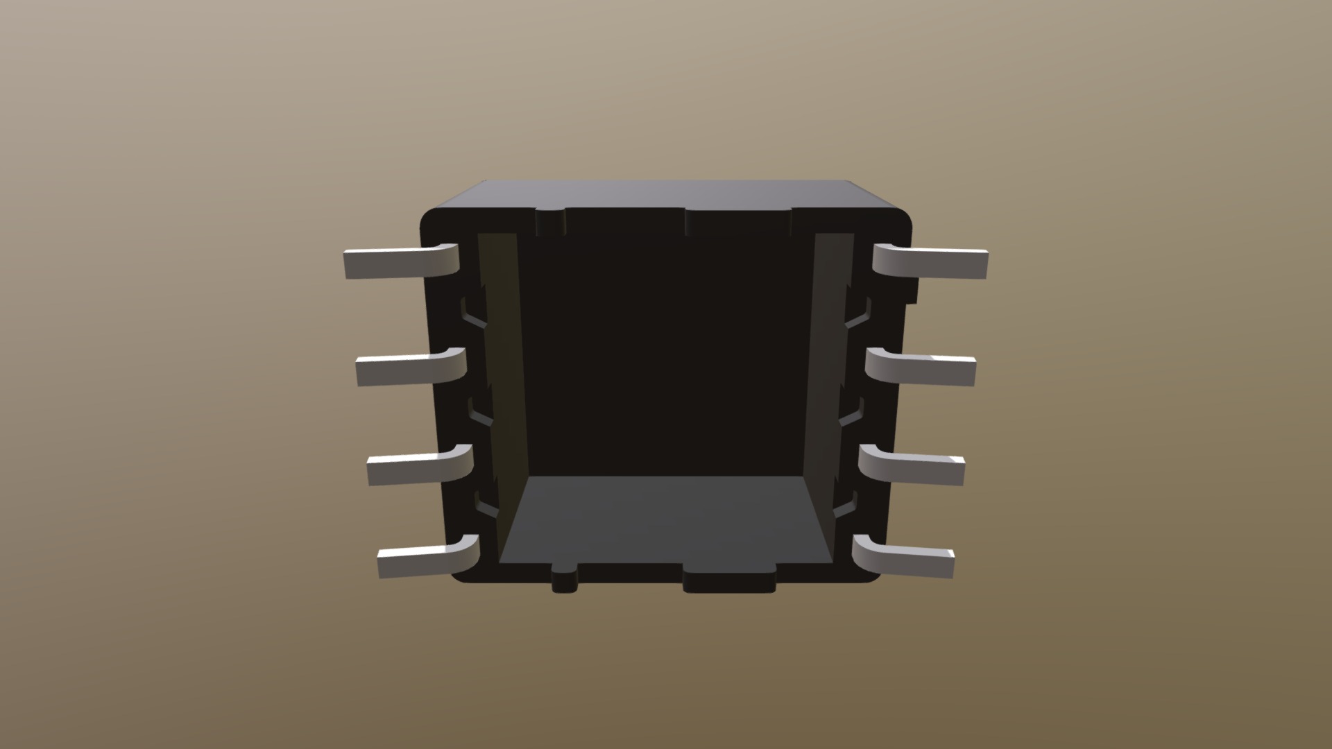 OBUD-SMD-H-9X9-8P - 3D model by Feryster (@darek) [b12d177] - Sketchfab