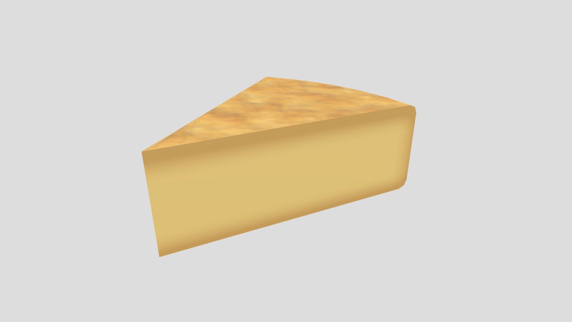 Cheese Wedge - Download Free 3D model by bfields [b12da0a] - Sketchfab