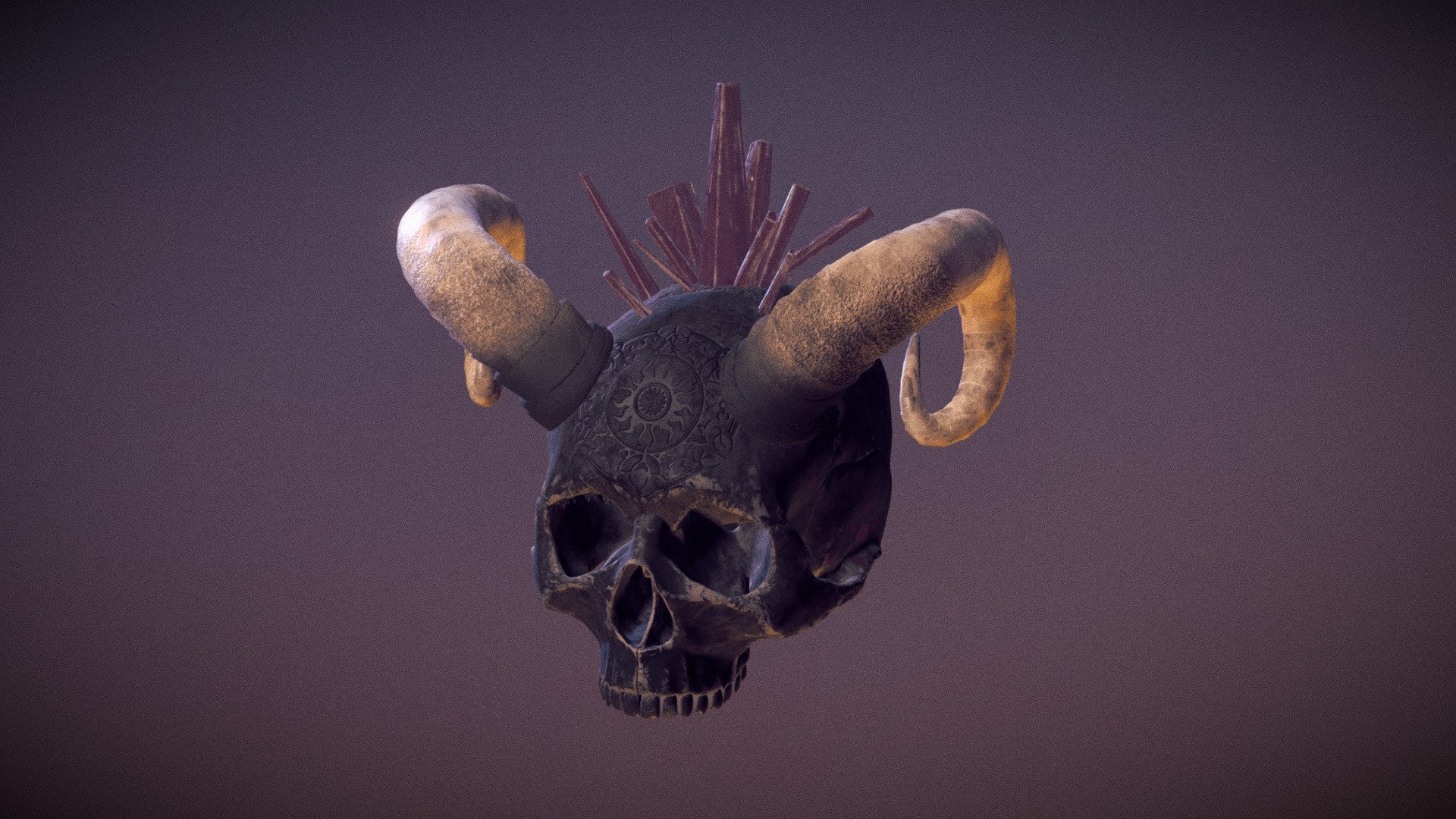 Crystallized Skull - Download Free 3D model by Thomas Fugier (@thomas ...