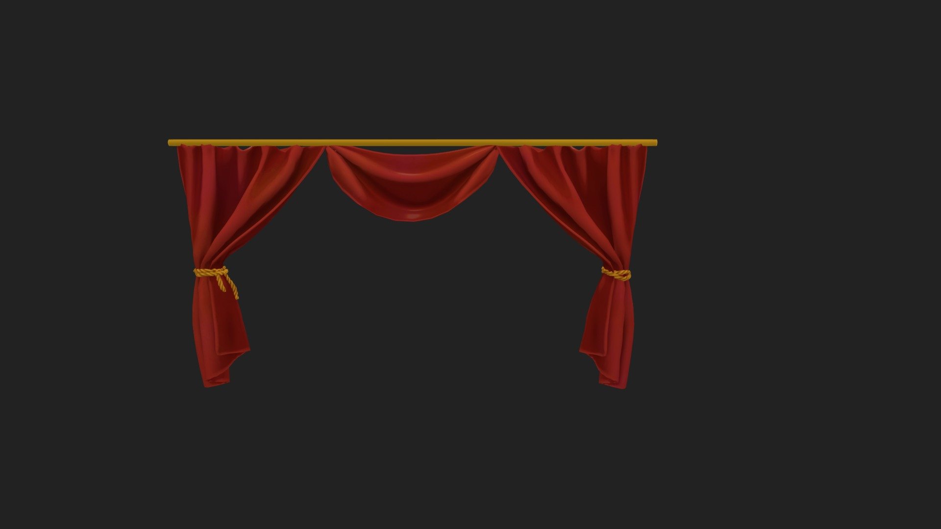 Curtain - 3D model by susi23_01 (@susannebataloff) [b12fc75] - Sketchfab