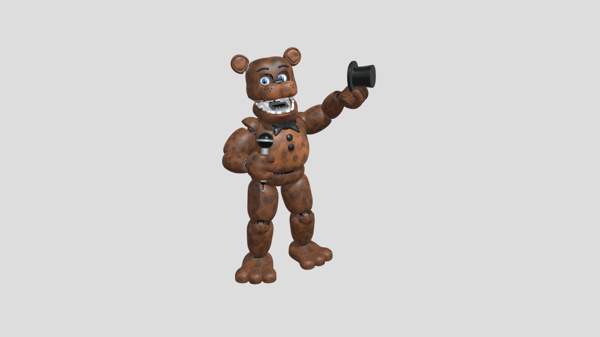 Unwithered Freddy - Download Free 3D model by Sweetieboy87 (@Babyboy92 ...