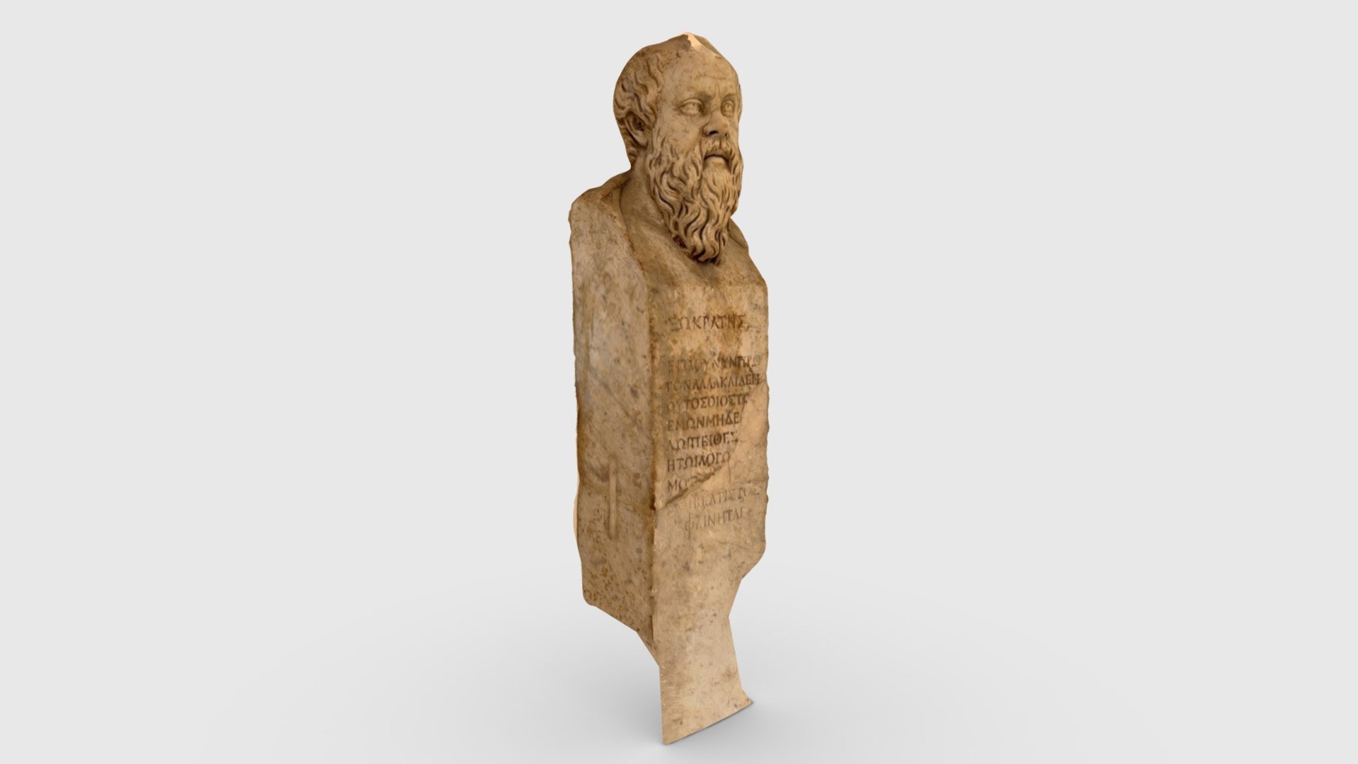 Socrates statue - Download Free 3D model by Quantumverse Dev ...
