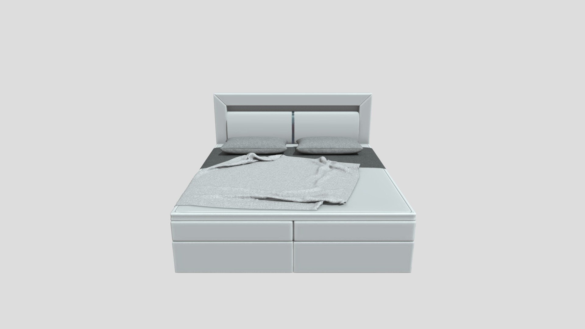Modena Bed Package 180x200 Co Storage Led - Buy Royalty Free 3D model ...