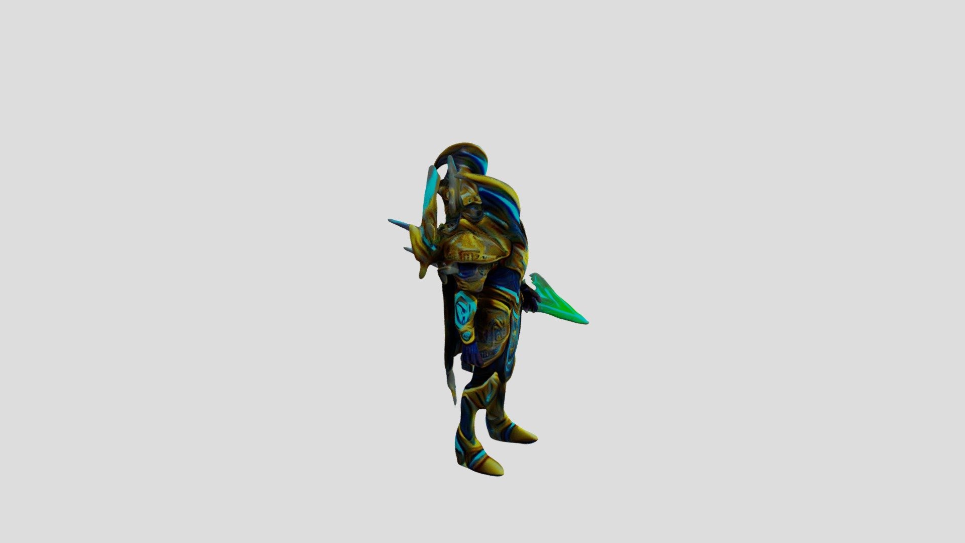 Zealot Protoss Characters GenAI - 3D model by Neuraldeep.net ...