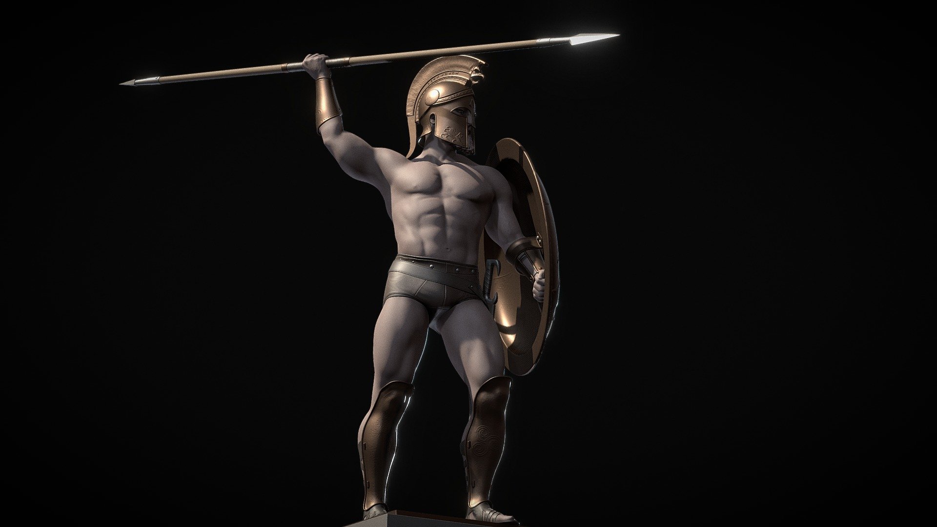 Leonidas - omsx - Buy Royalty Free 3D model by Omassyx [b136953] - Sketchfab Store