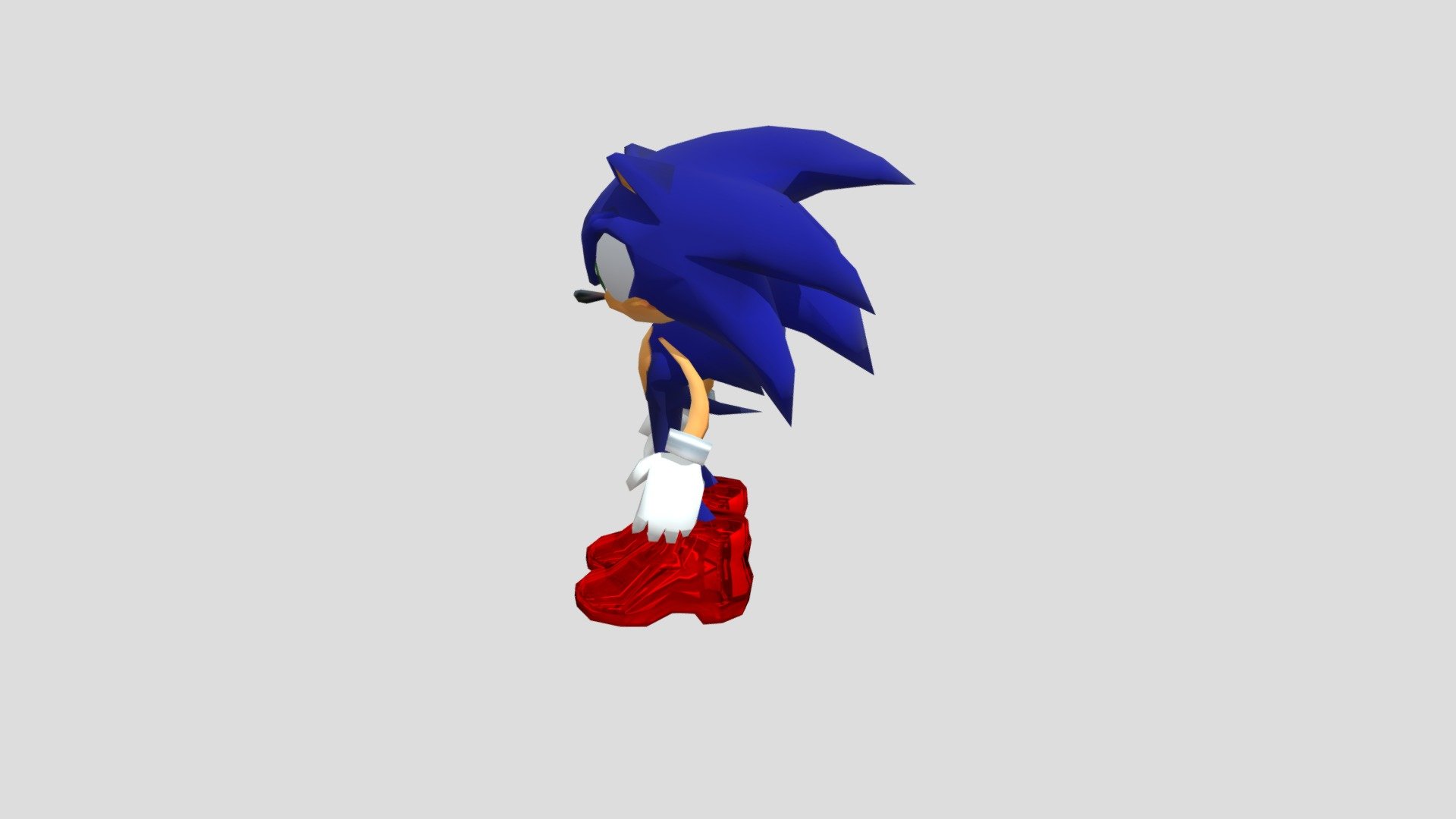 Sa2 Sonic 3d Model By Sega Sonic Alexreeves [b138b39] Sketchfab