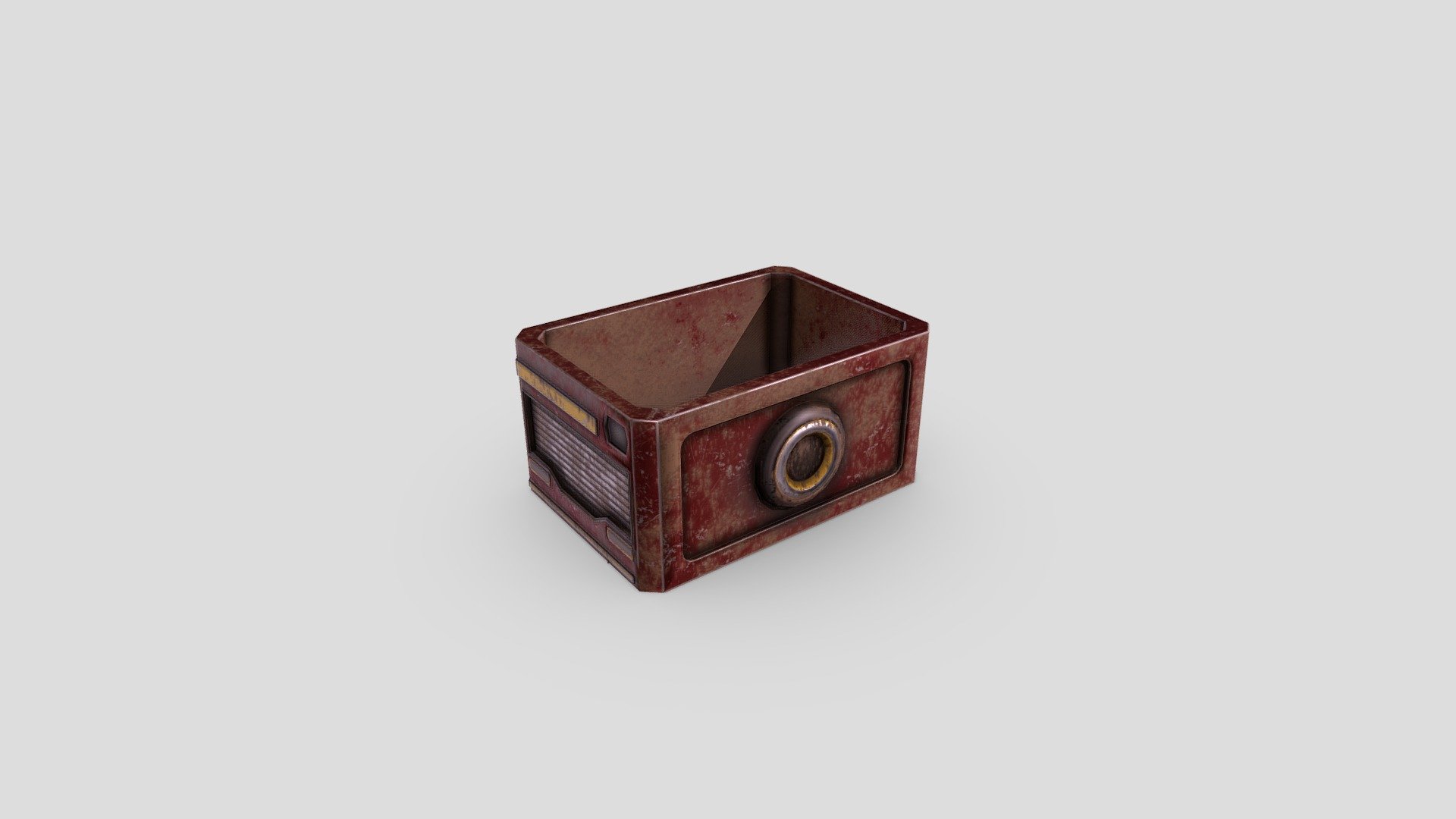 Sci-fi Rusty Crate - Download Free 3D model by EastArtist [b13996a] - Sketchfab