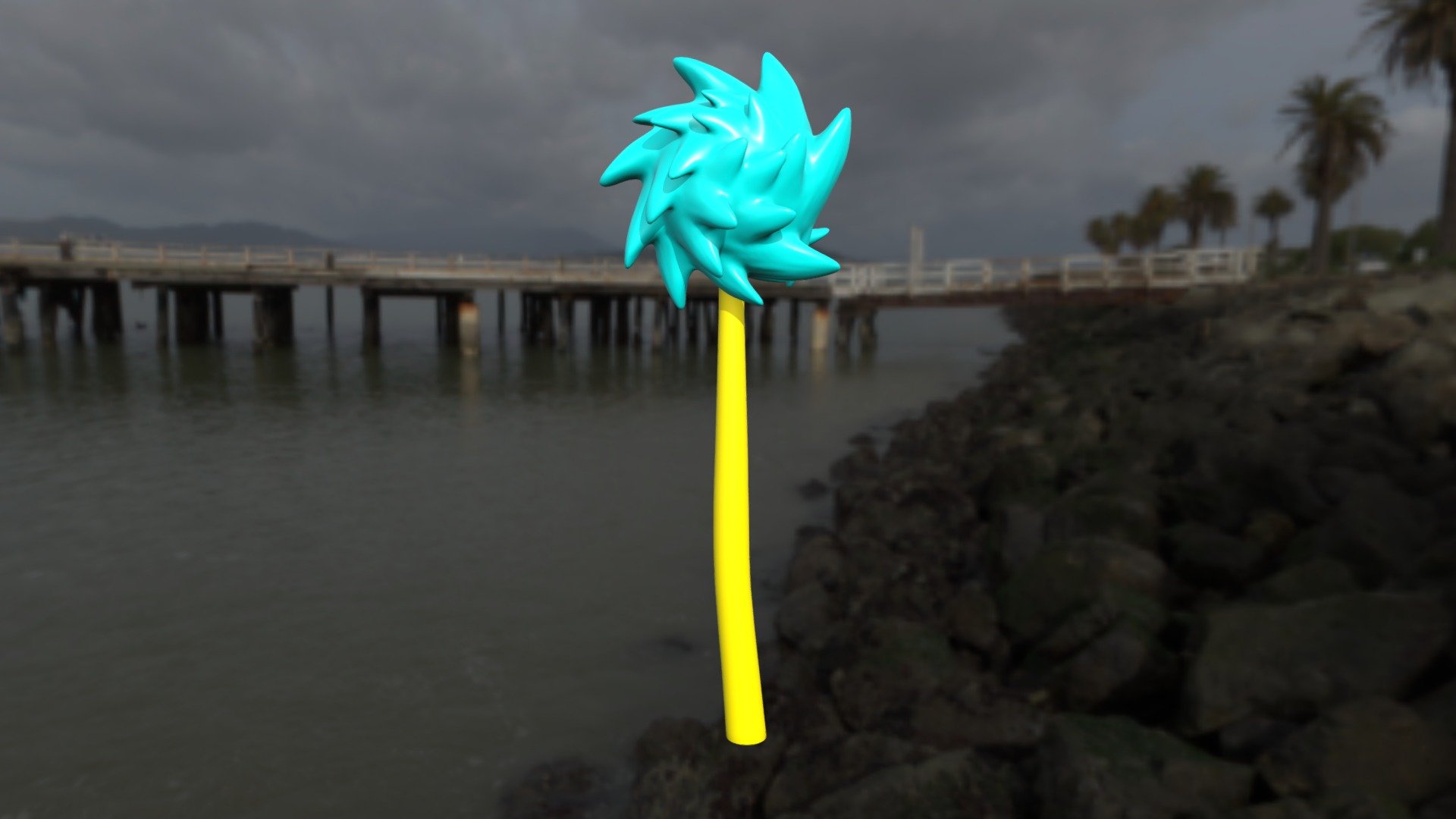 Blue Tree - 3D model by Jordan Casavecchia (@jcasavecchia) [b13ca26 ...