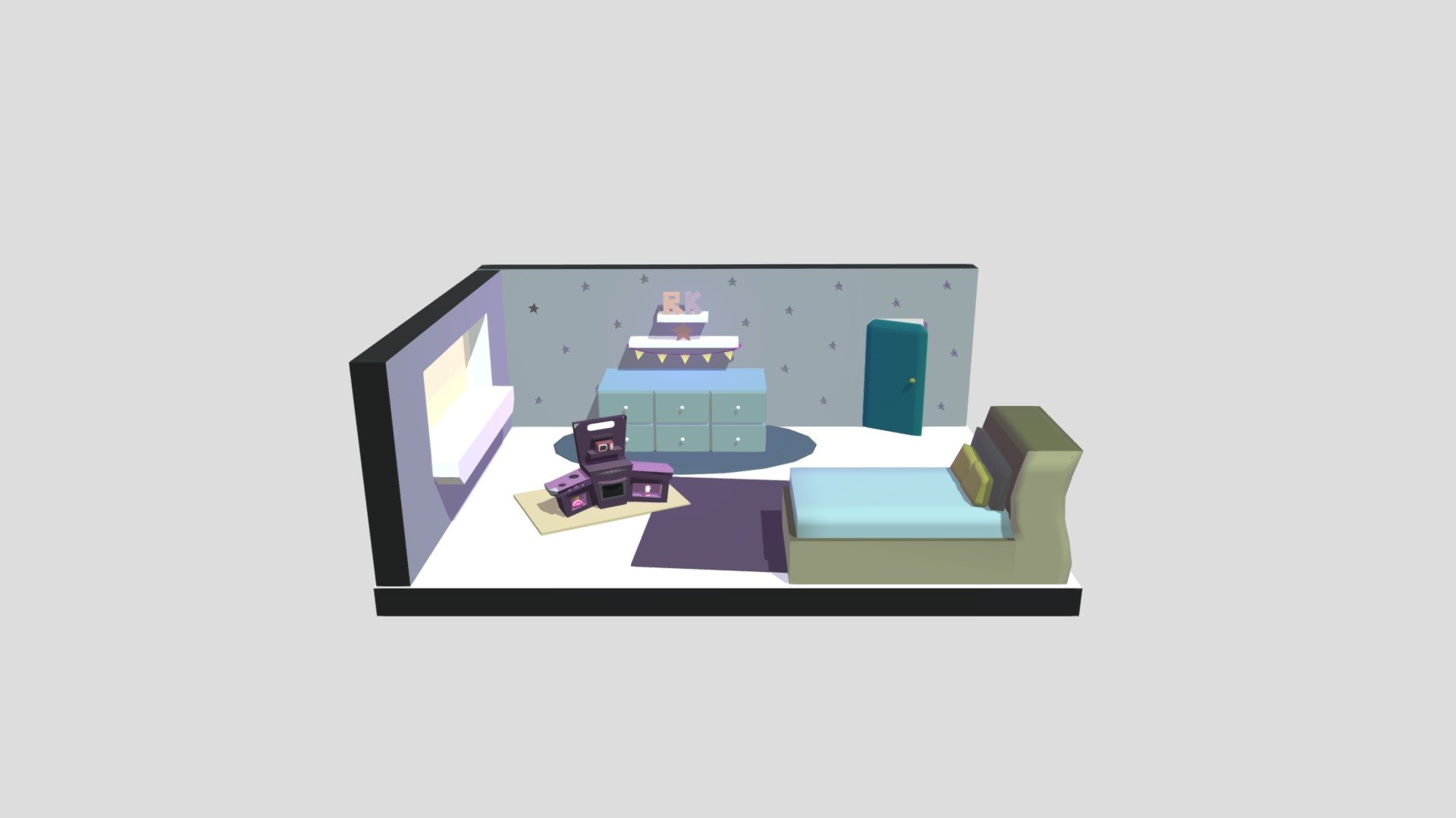 CGT 241 room - 3D model by rkolli [b13e009] - Sketchfab