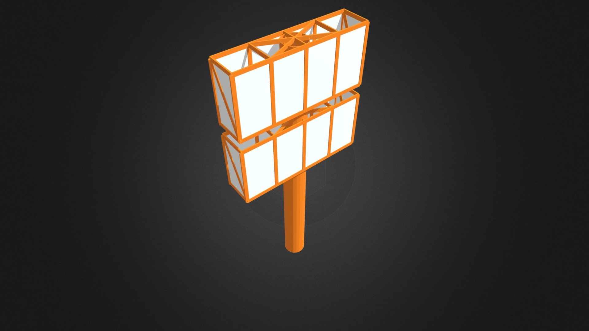 RECTANGULAR SIGN - Download Free 3D model by Ioannis Makariou ...