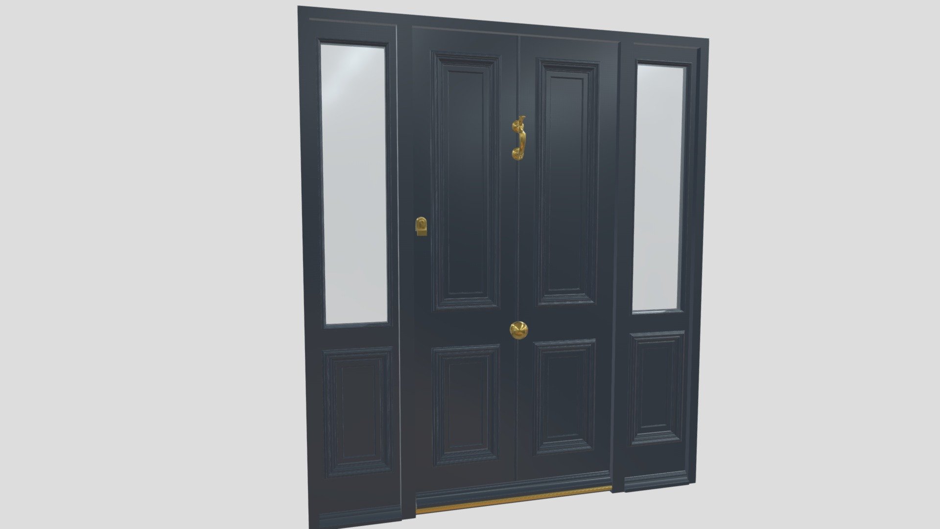 Hamilton Door - 3D model by The Period Door Company (@perioddoorcomp ...