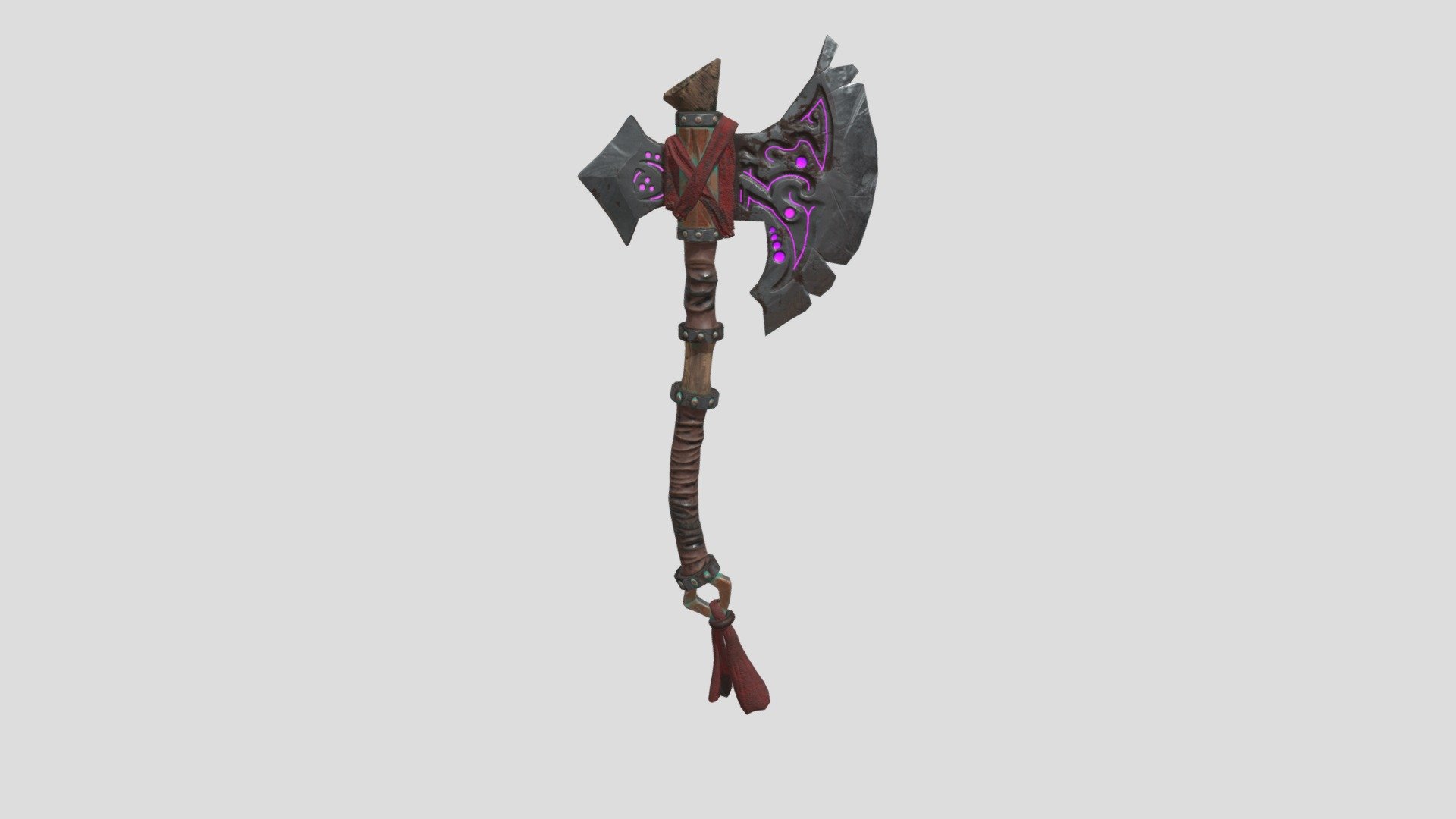 Fantasy Axe - 3D model by watermelon256 [b13fc3f] - Sketchfab