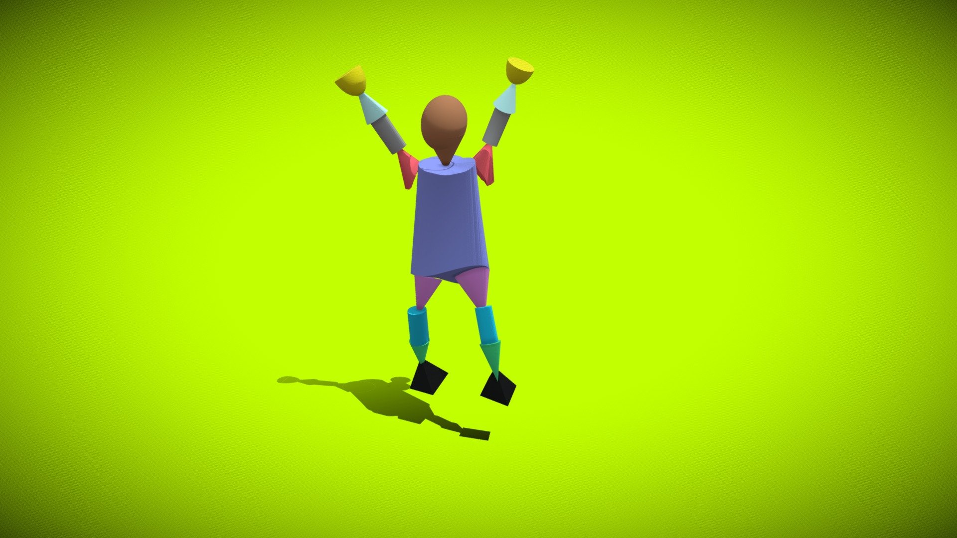 Shape Man Jumping - Download Free 3D model by LasquetiSpice [b1401b5 ...