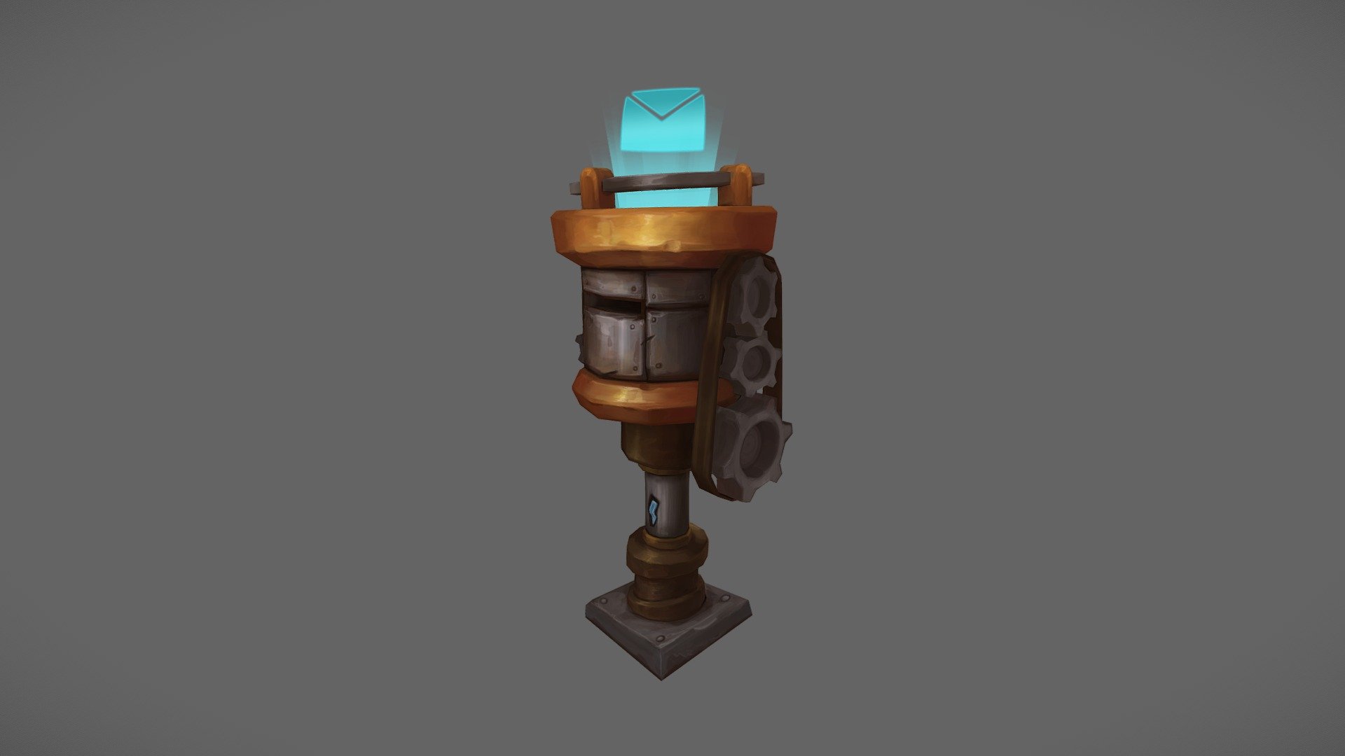 Gnome Mailbox (wow fanart) - 3D model by NikoGesell [b140595] - Sketchfab