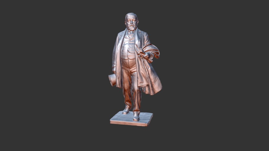 Benjamin-harrison-large-statue - 3D model by robville [b140631] - Sketchfab