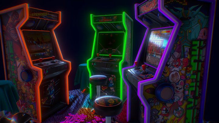 Pacman 3D models - Sketchfab