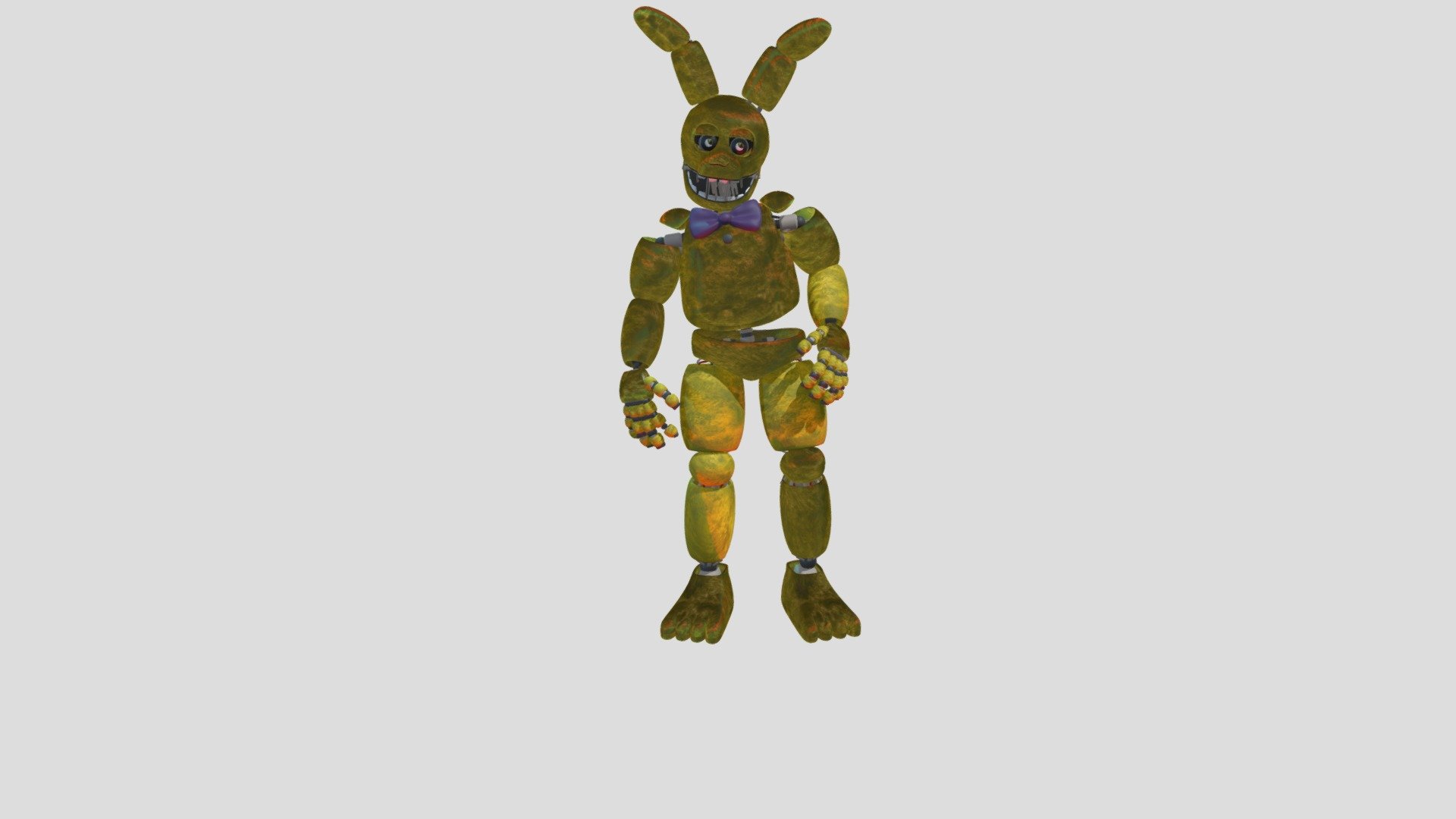 Spring Bonnie - Download Free 3D model by dwall8611 [b142972] - Sketchfab