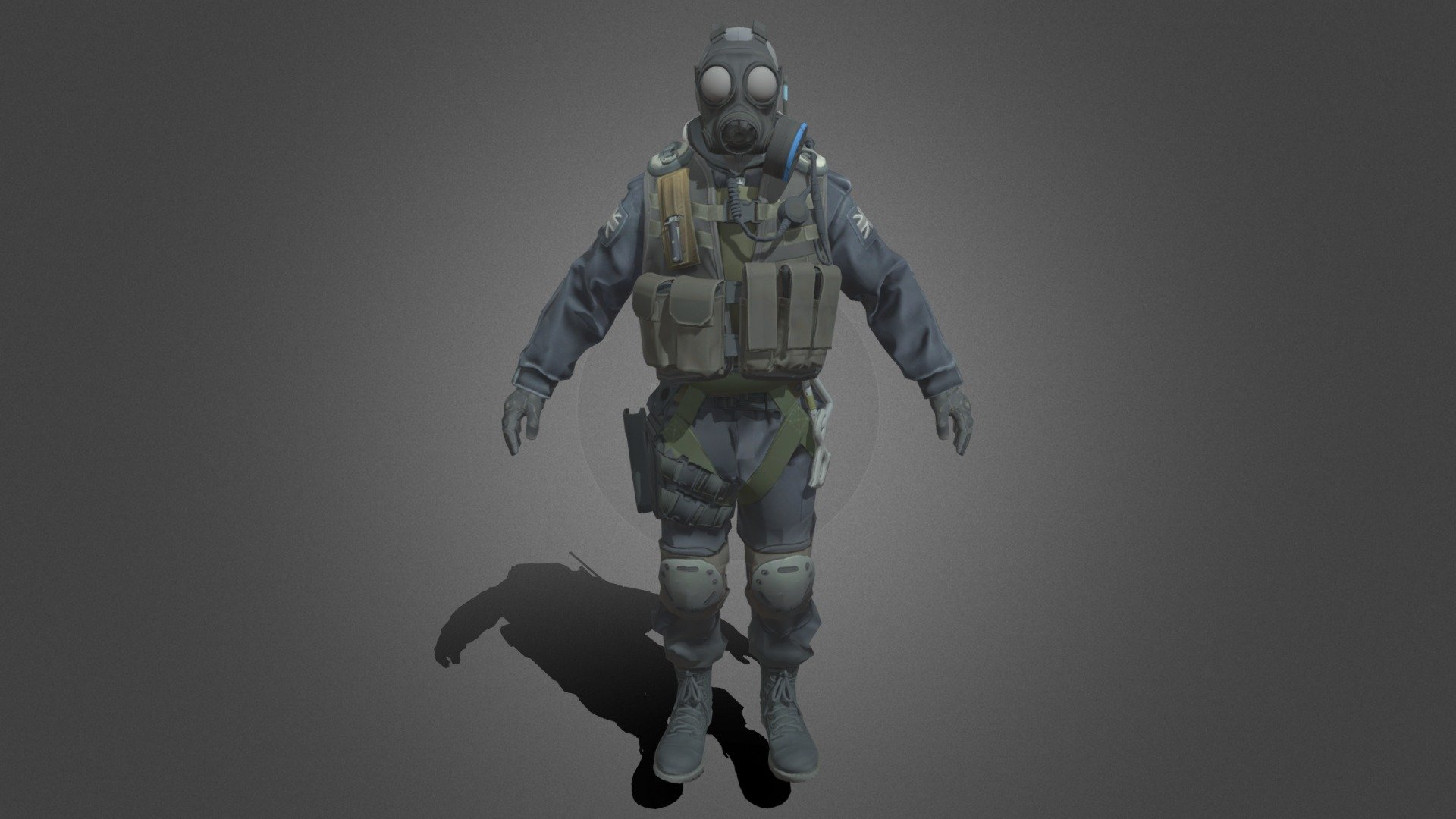 CTM_SAS | CS2 Agent Model - Download Free 3D model by Alex (@alyax) [b143861] - Sketchfab