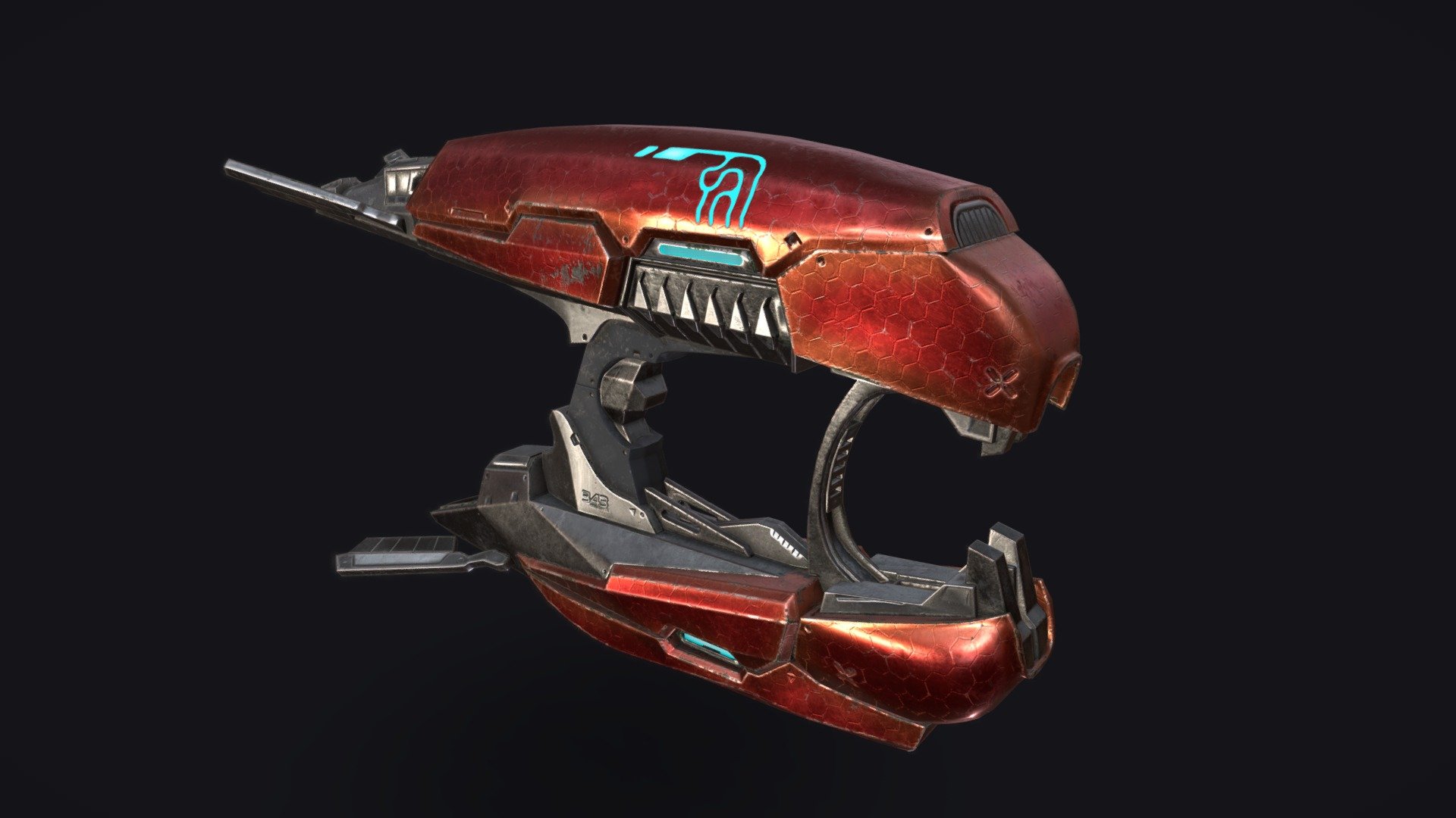 Type-25 Brute Plasma Rifle - 3D model by Nguyễn-Thị-Hoài Châu ...