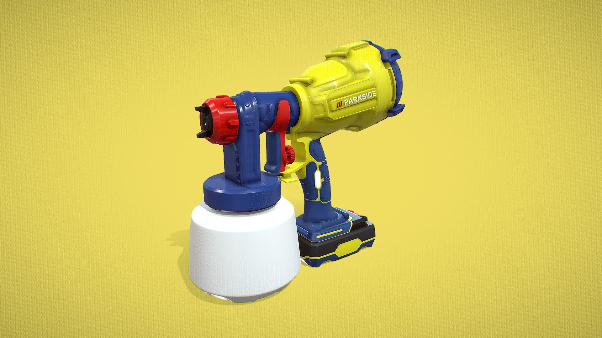 PARKSIDE Paint Sprayer - LIDL - 3D model by Eliot-M-Digital-Design ...