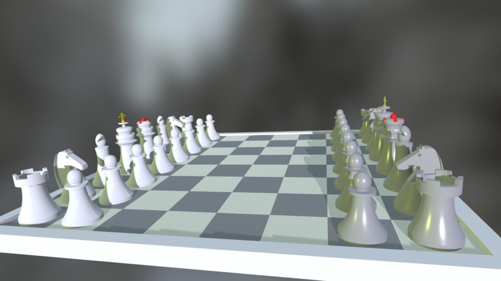 Chess - 3D model by erasmuspluska1 [b1479a8] - Sketchfab