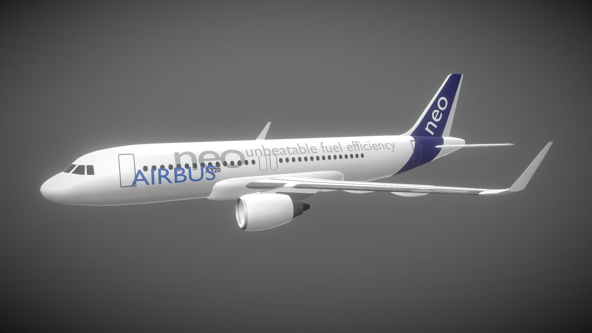 A320neo - Download Free 3D model by pranav27 [b14863d] - Sketchfab