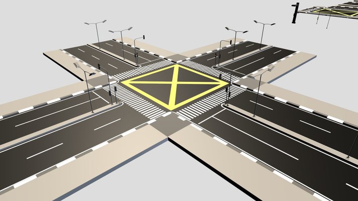 Crossroad 3D models - Sketchfab