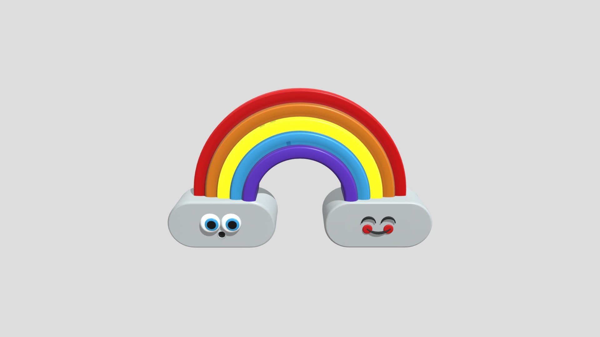 Rainbow - 3D model by sahilseth [b149d4b] - Sketchfab