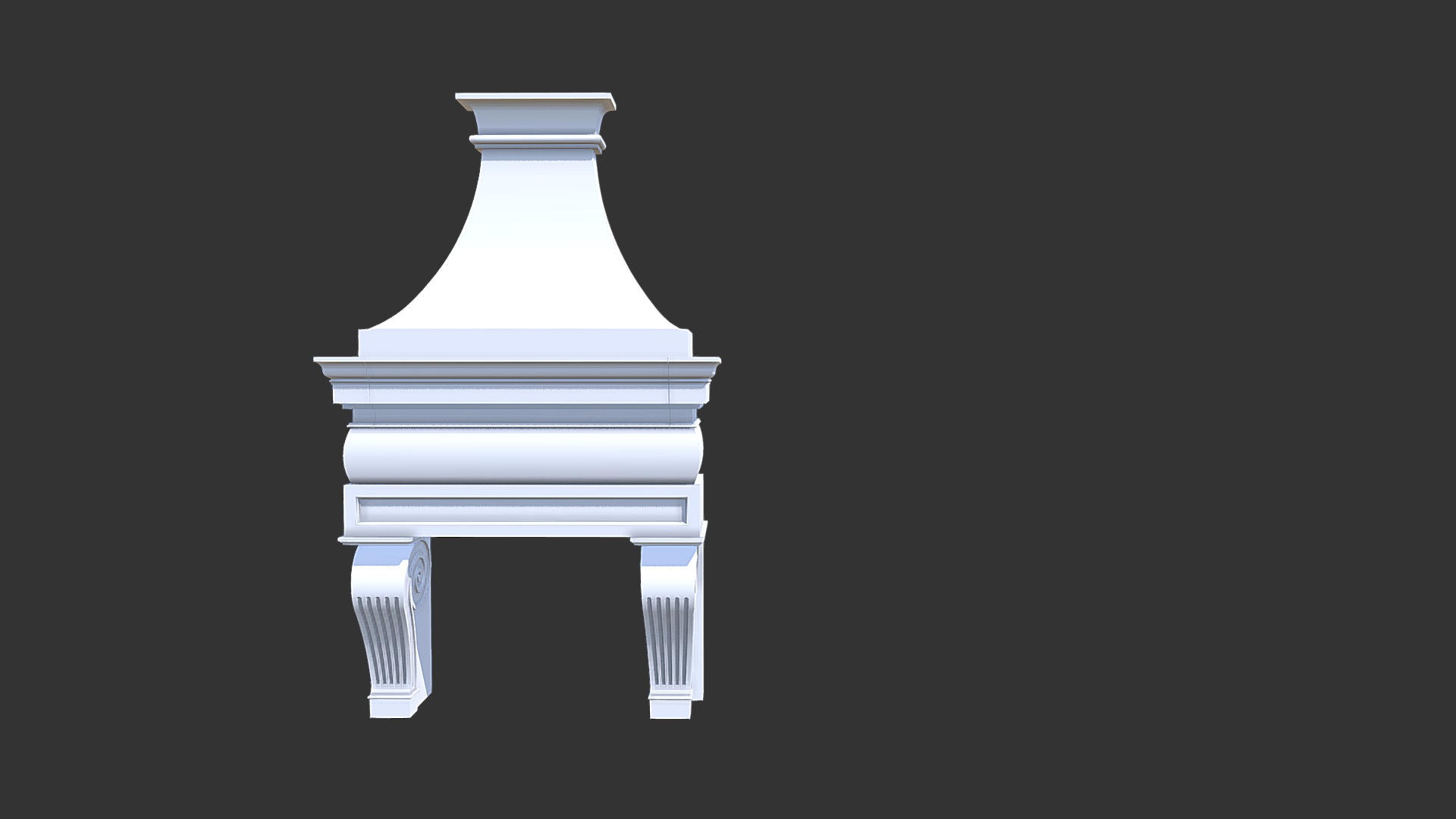 Cheminee Ravenswick Hall - 3D model by HERES [b14af34] - Sketchfab
