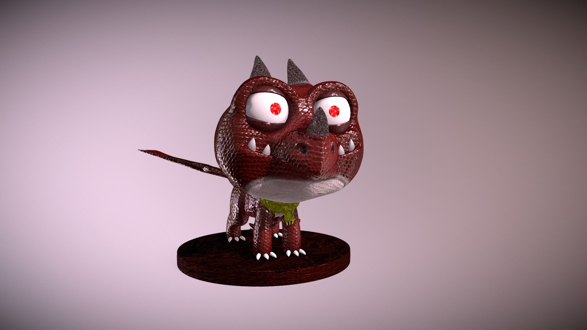 Dragoncito - 3D model by Santiago Pastor (@santiagopastor19) [b14b89b ...