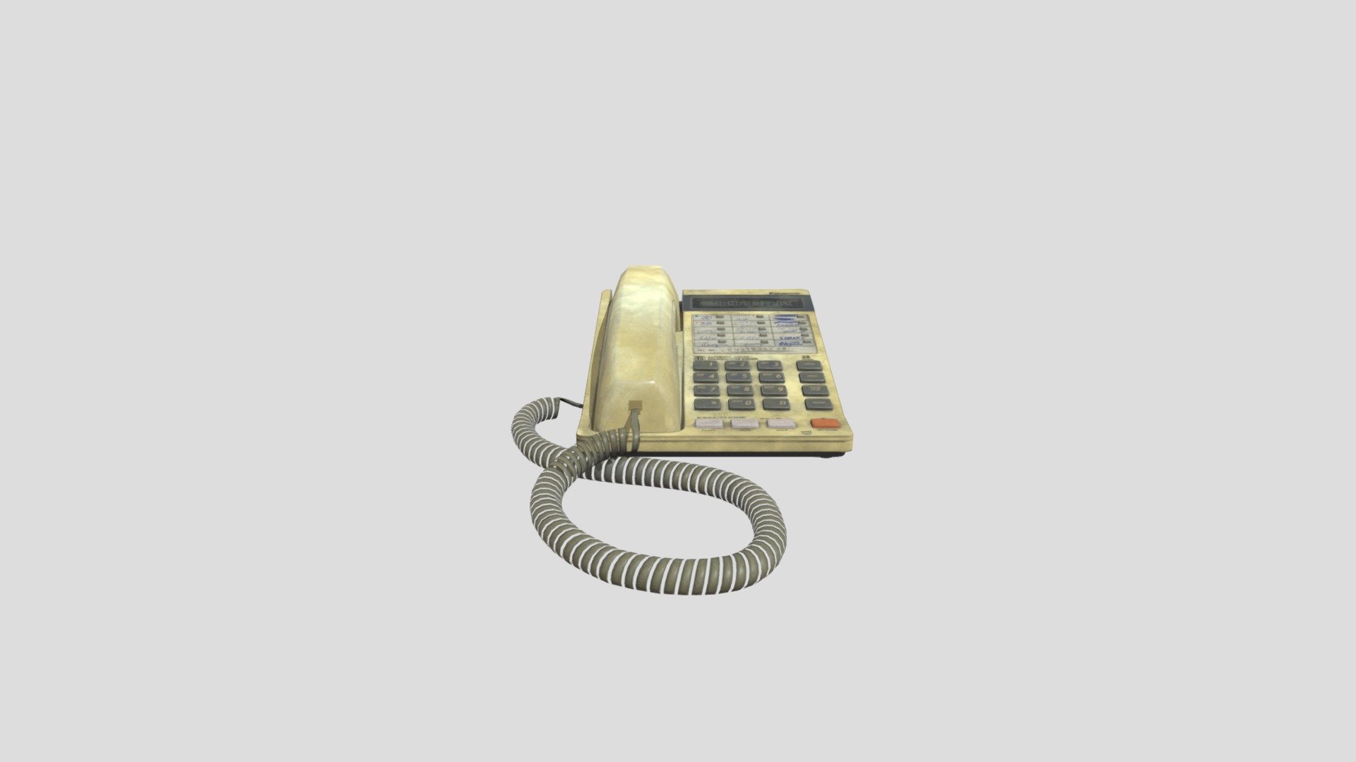 Vintage Intercom - 3D model by rohit.jangra (@rohit.jangra2) [b14d339 ...