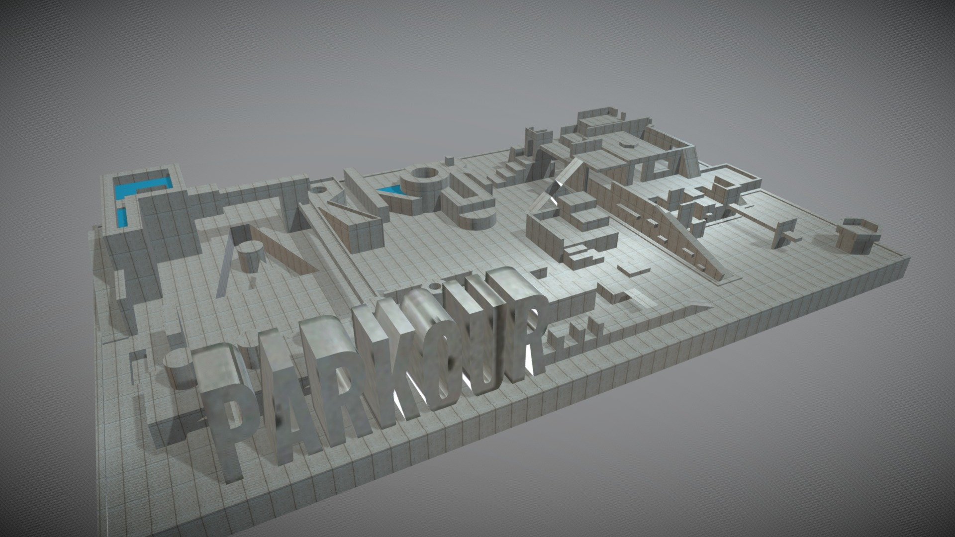 Parkour - Download Free 3D model by kprzl (@enrique.perales) [b14d380 ...