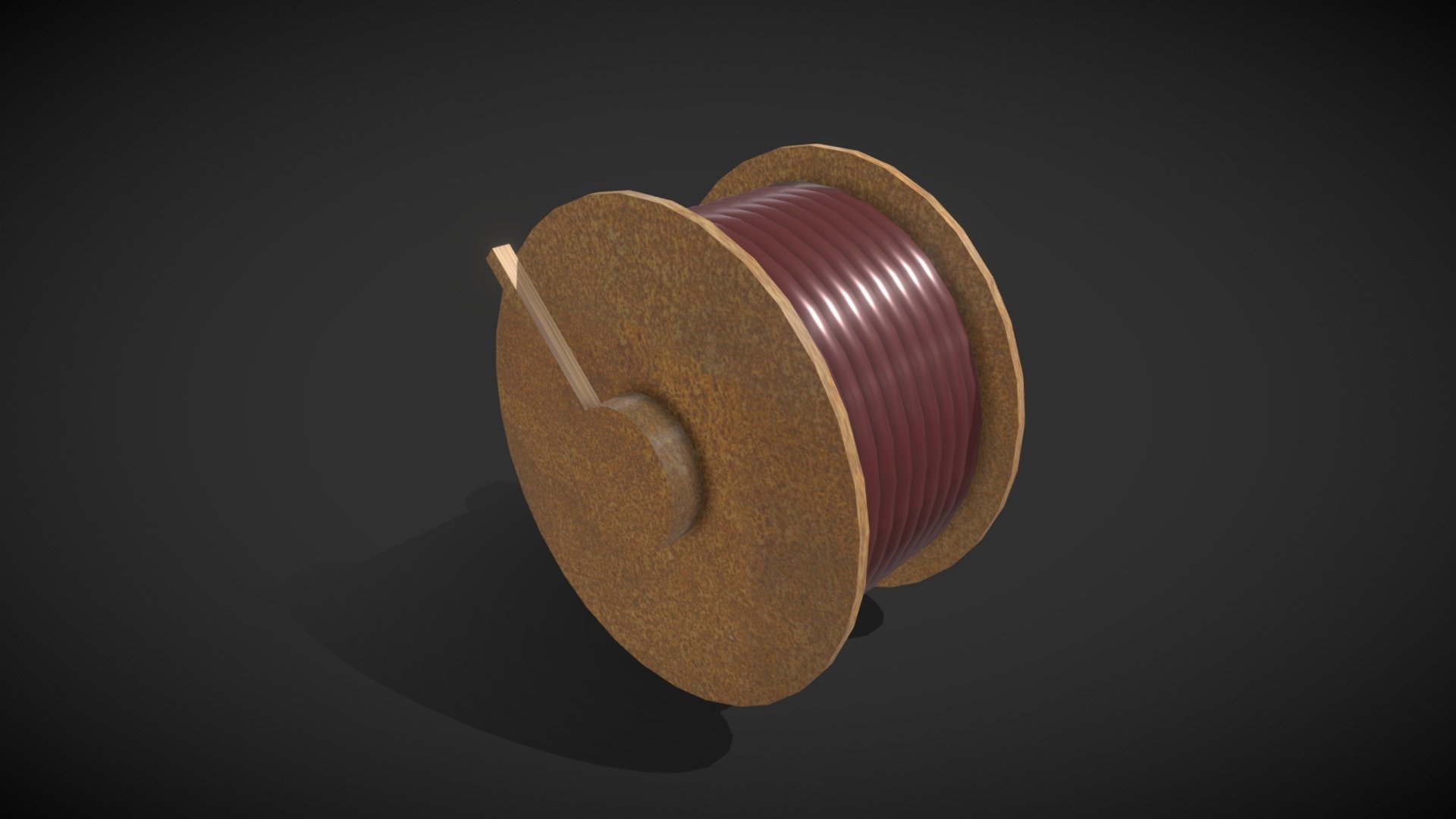 Spool Wire - 3D model by The Learning Network (@TheLearningNetwork ...