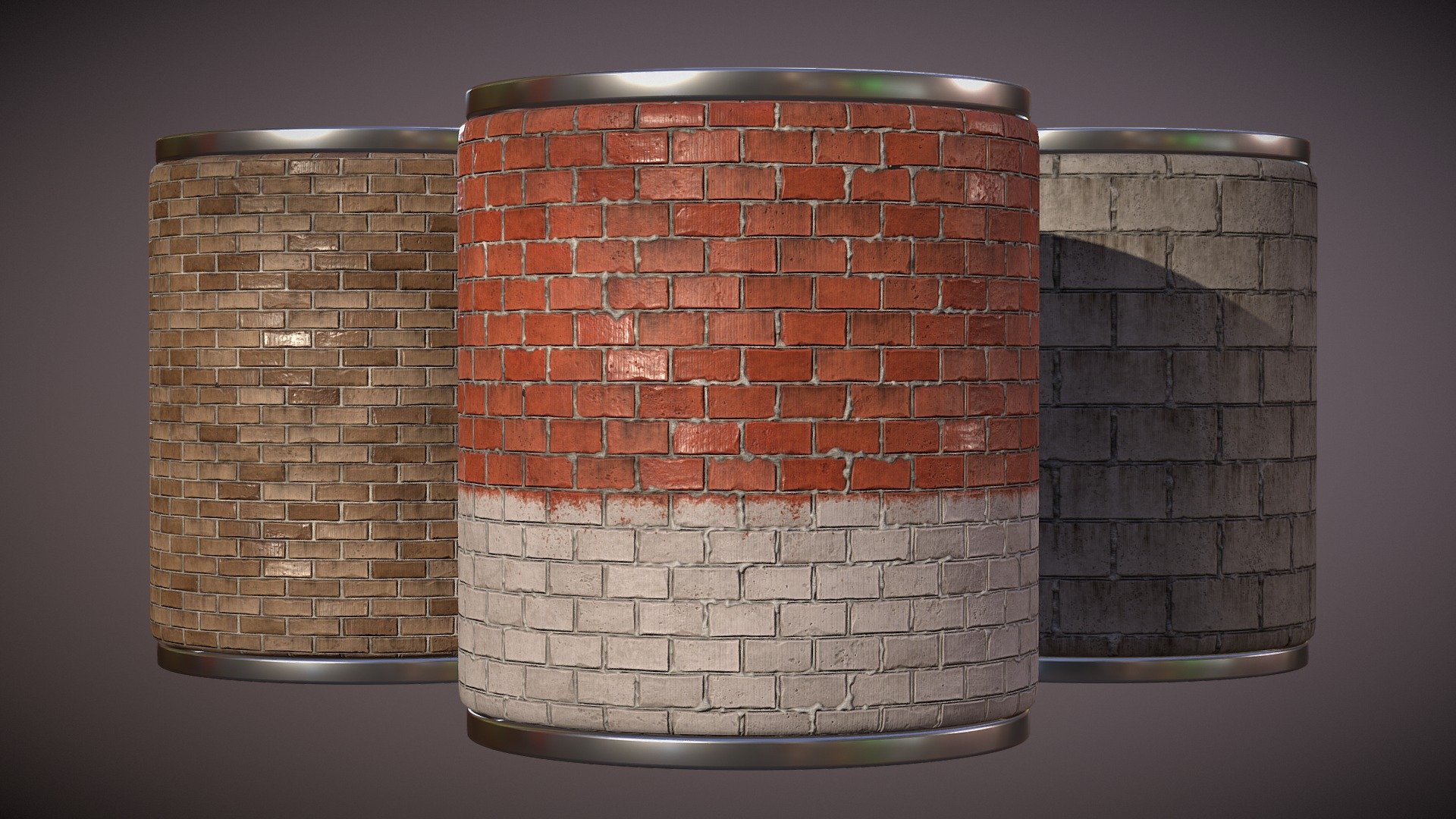 Substance Designer - Painted Bricks - 3D model by soidev [b14f2d8 ...