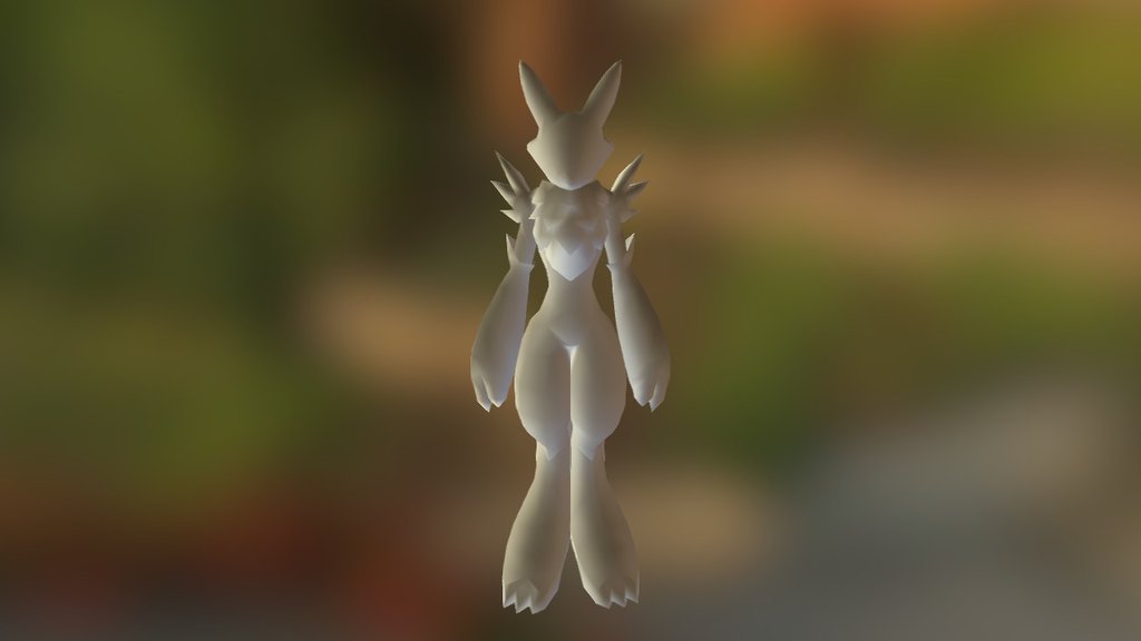 Dmo-renamon - 3D model by bronywilson [b1505b0] - Sketchfab