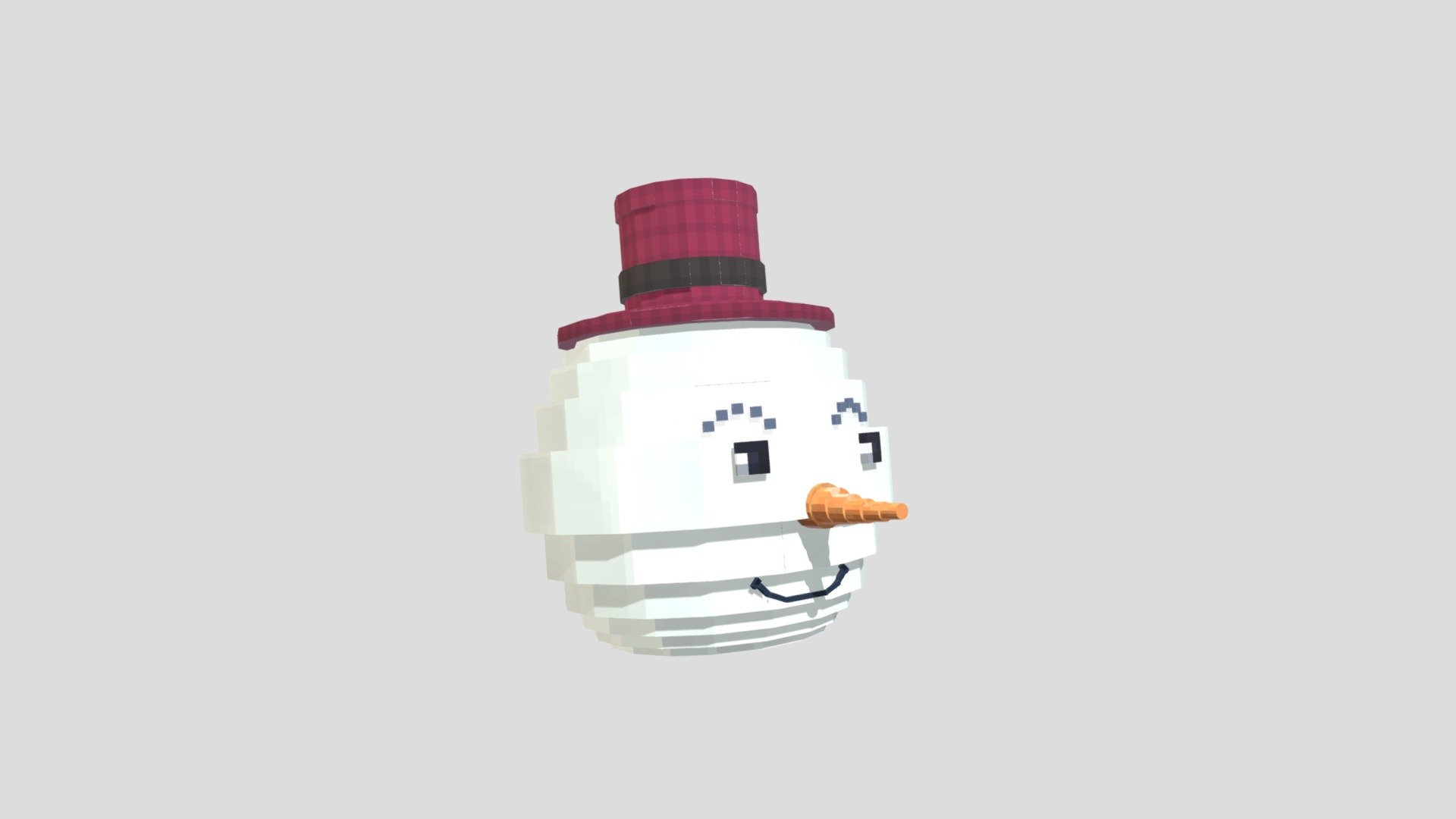 Snowmanmaskp - 3D model by Micho_Is_Micho (@parkhanseo1120) [b152547 ...