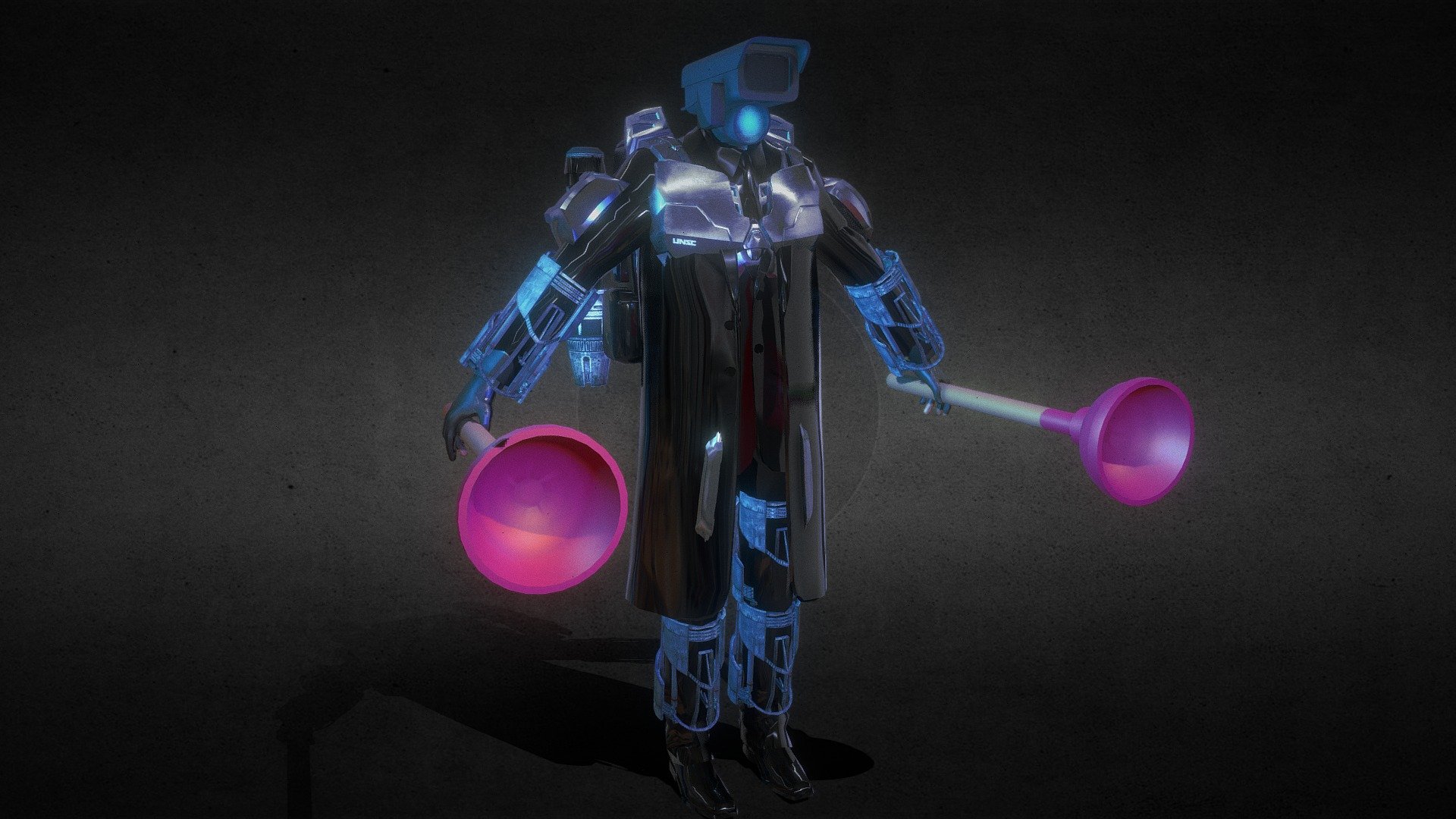 upgrade Plunger cameraman (Monster Up) - Download Free 3D model by ...