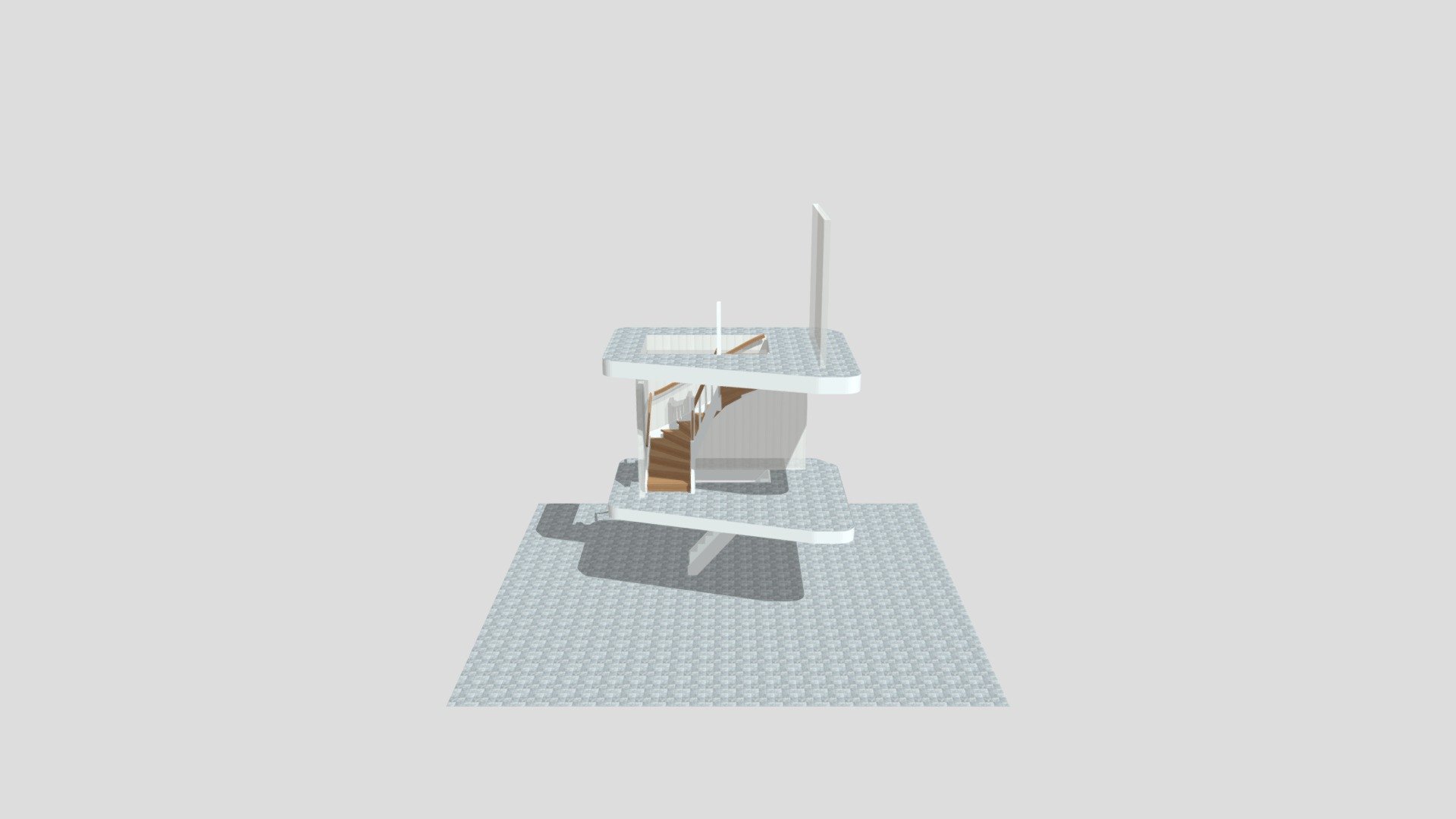 U-trappa - 3D model by Snickeri Stark (@MartinStark) [b152889] - Sketchfab