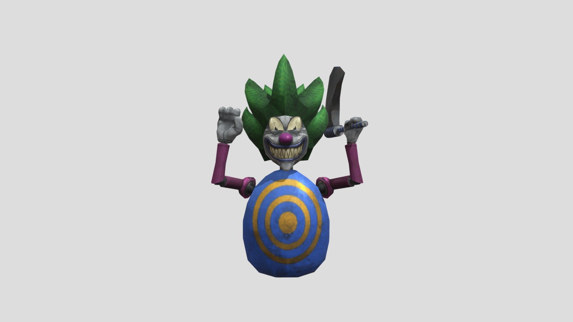 Wobbly Clown (Spider-Man 2 PS2) - Download Free 3D model by ...