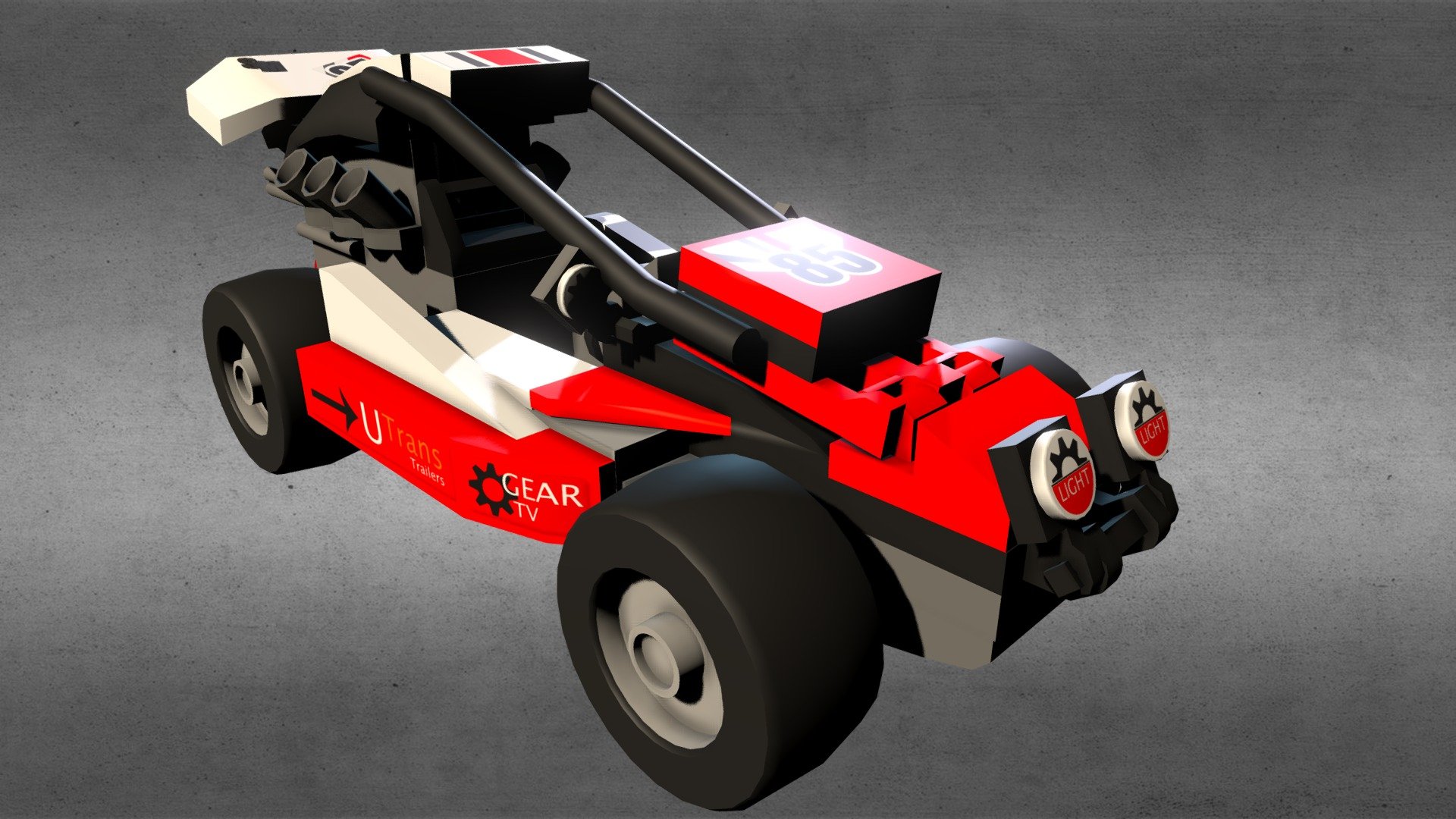 Lego Off Road Racer - 3D model by SkovyMation [b15302d] - Sketchfab